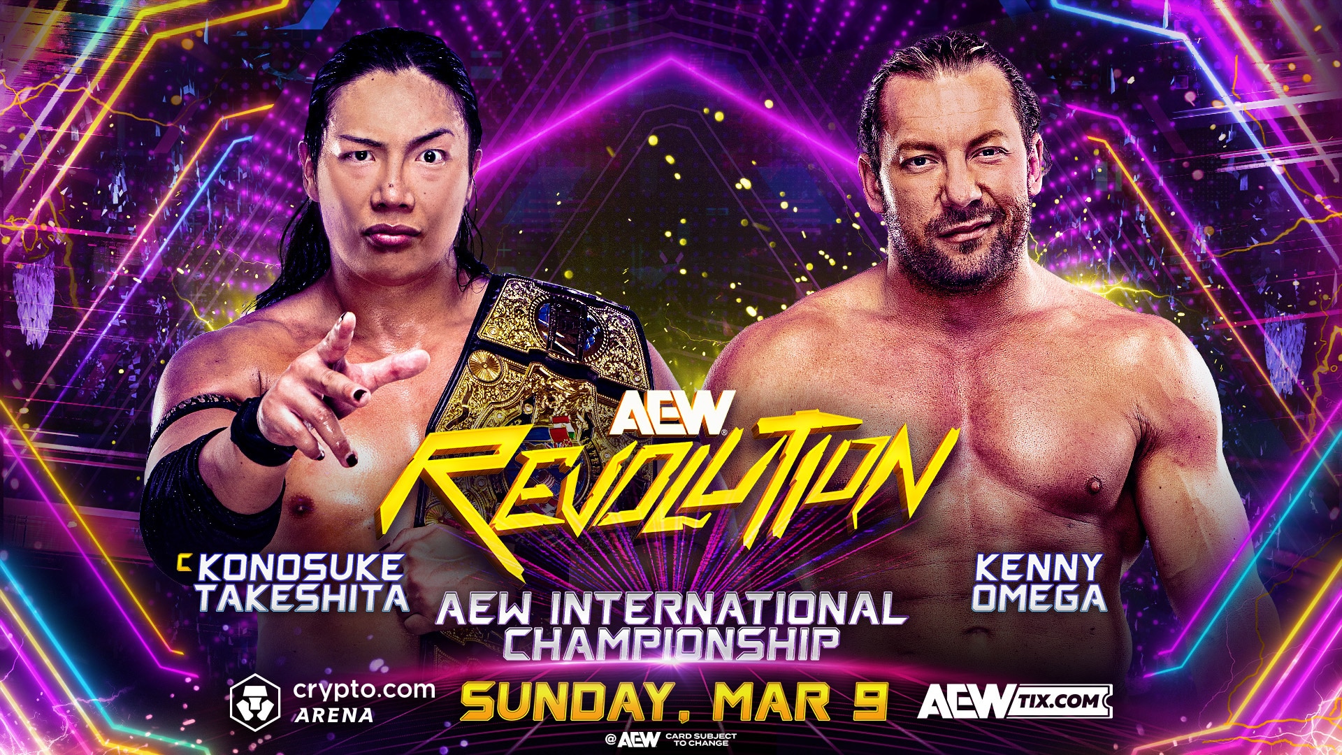 Predictions for Kenny Omega, MJF, Mercedes Mone, Full AEW Revolution 2025 Match Card