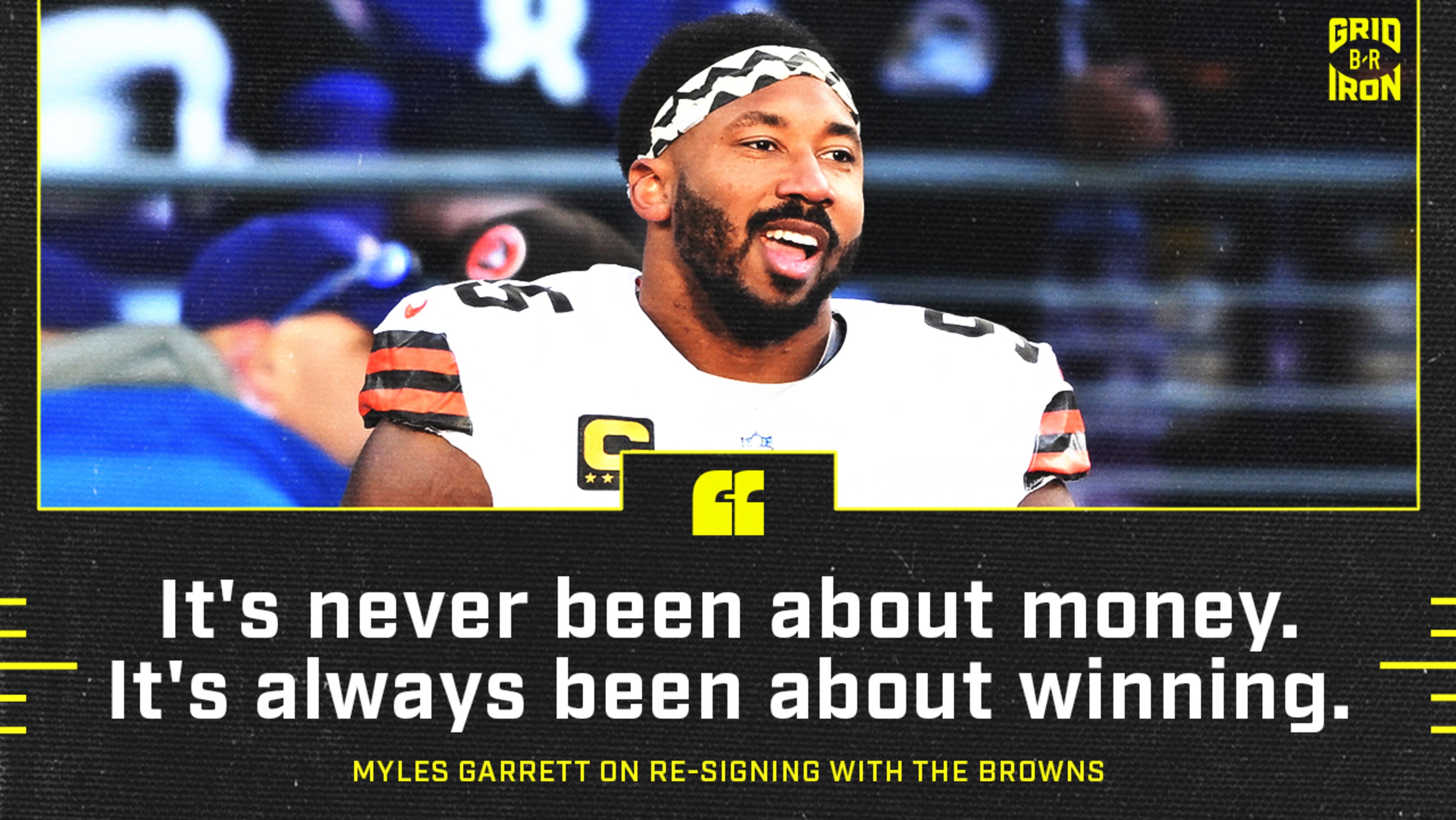 Myles Garrett Says New Browns Contract Wasn't About Money: 'Always Been ...