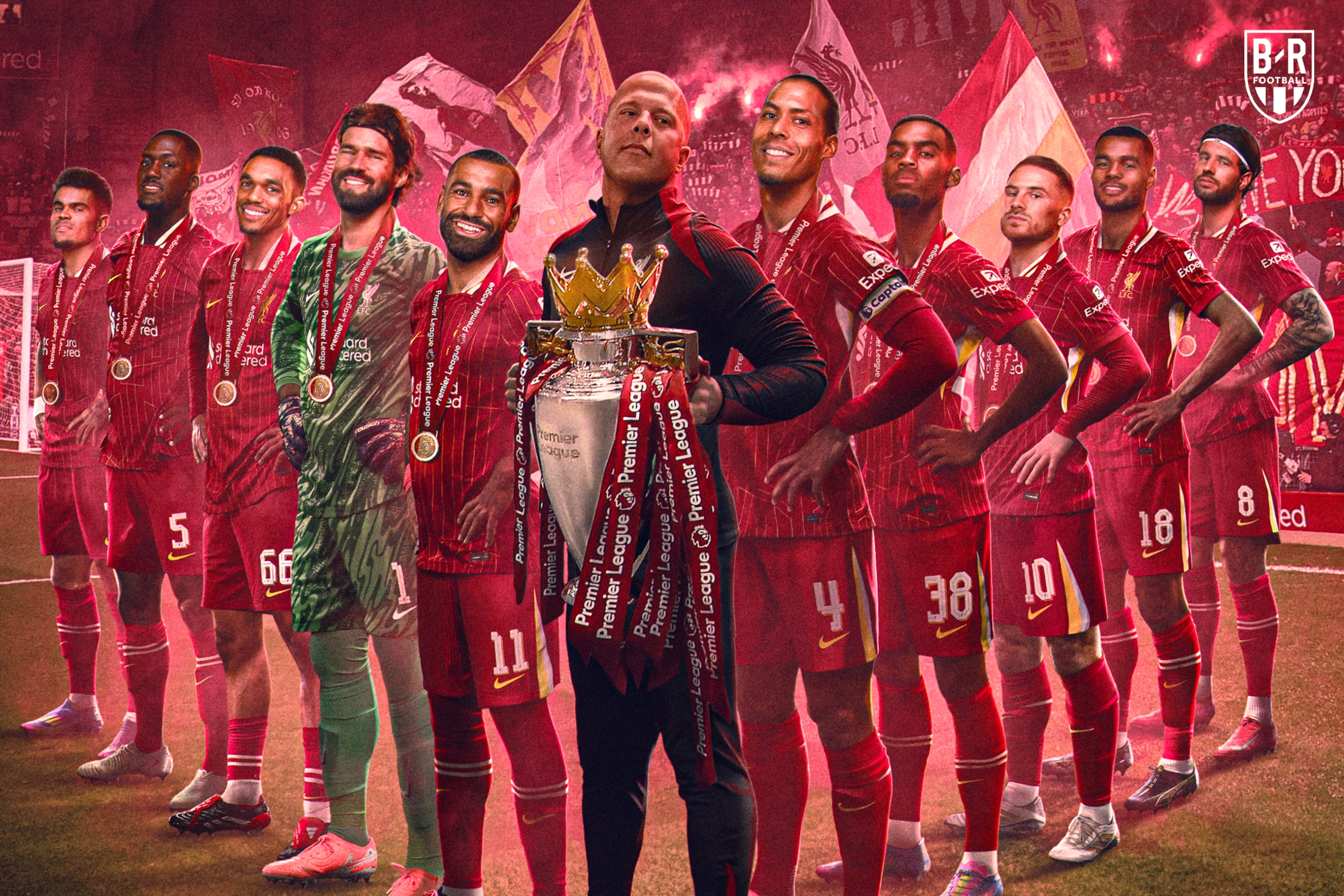Liverpool Fans Celebrate 2024-25 EPL Title, Reds' 1st Win Since 2019-20 ...