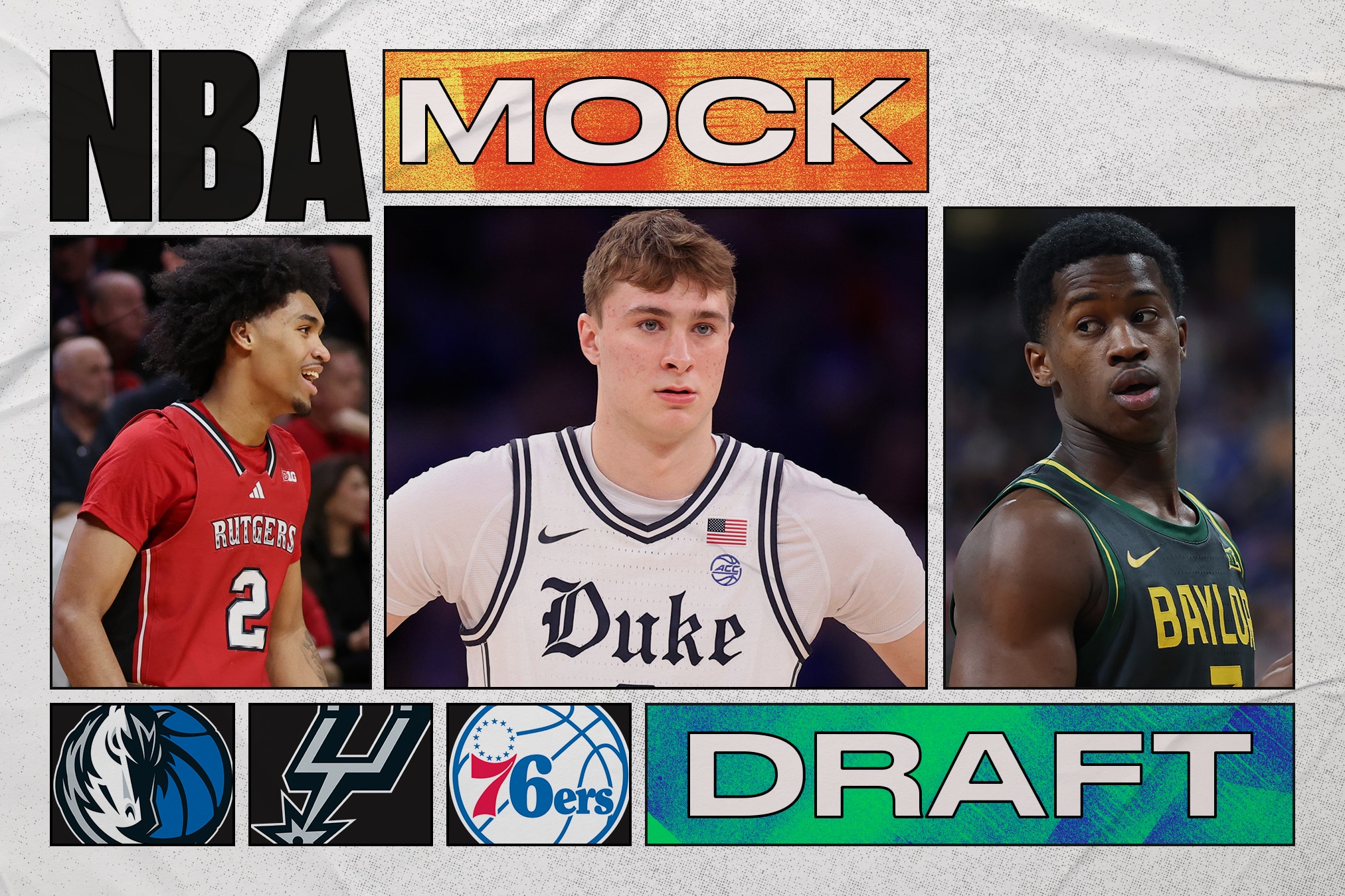 2025 NBA Mock Draft: Full 2-Round Predictions and Pro Comparisons