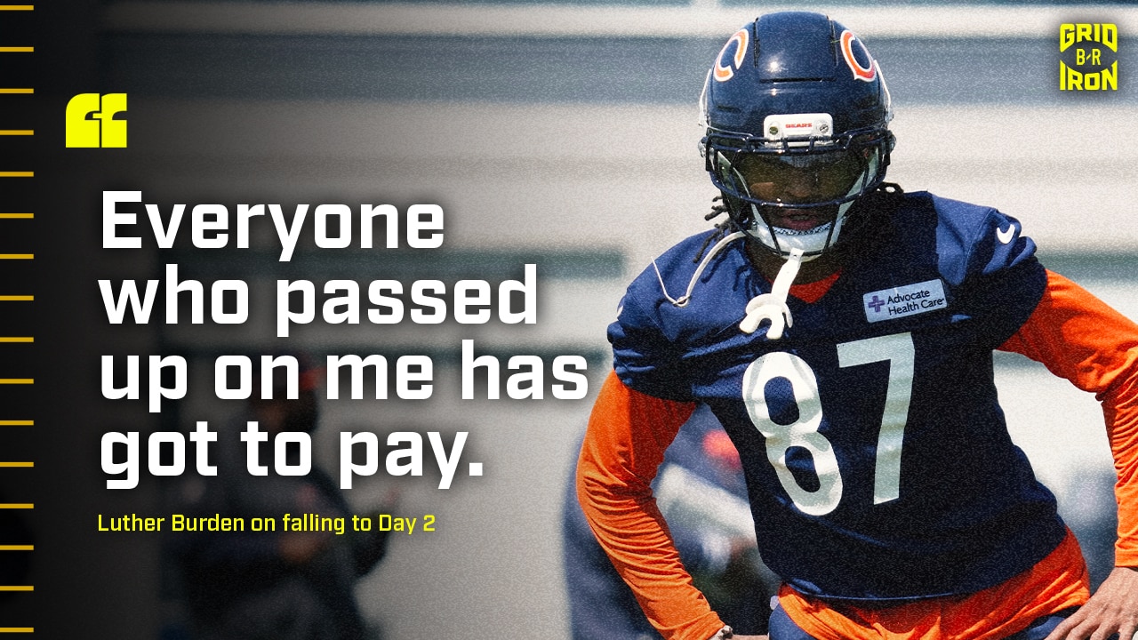 Bears' Luther Burden III Says Teams 'Got to Pay' After Passing on Him ...