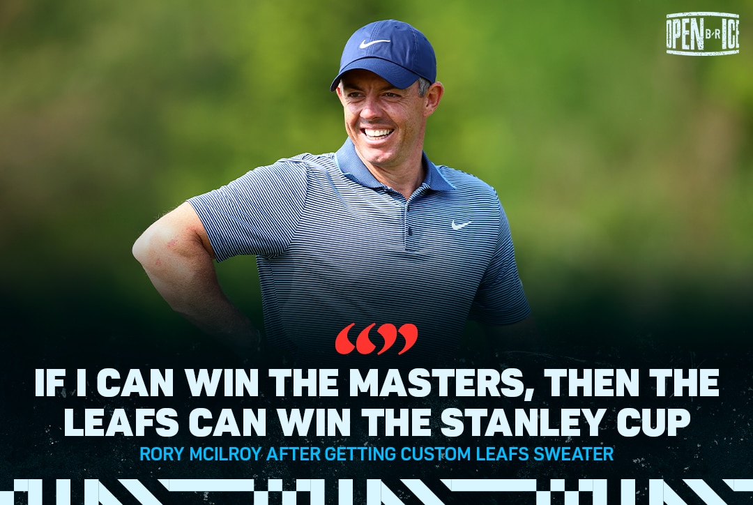 Rory McIlroy Jokes His 2025 Masters Win Means Maple Leafs Can End ...