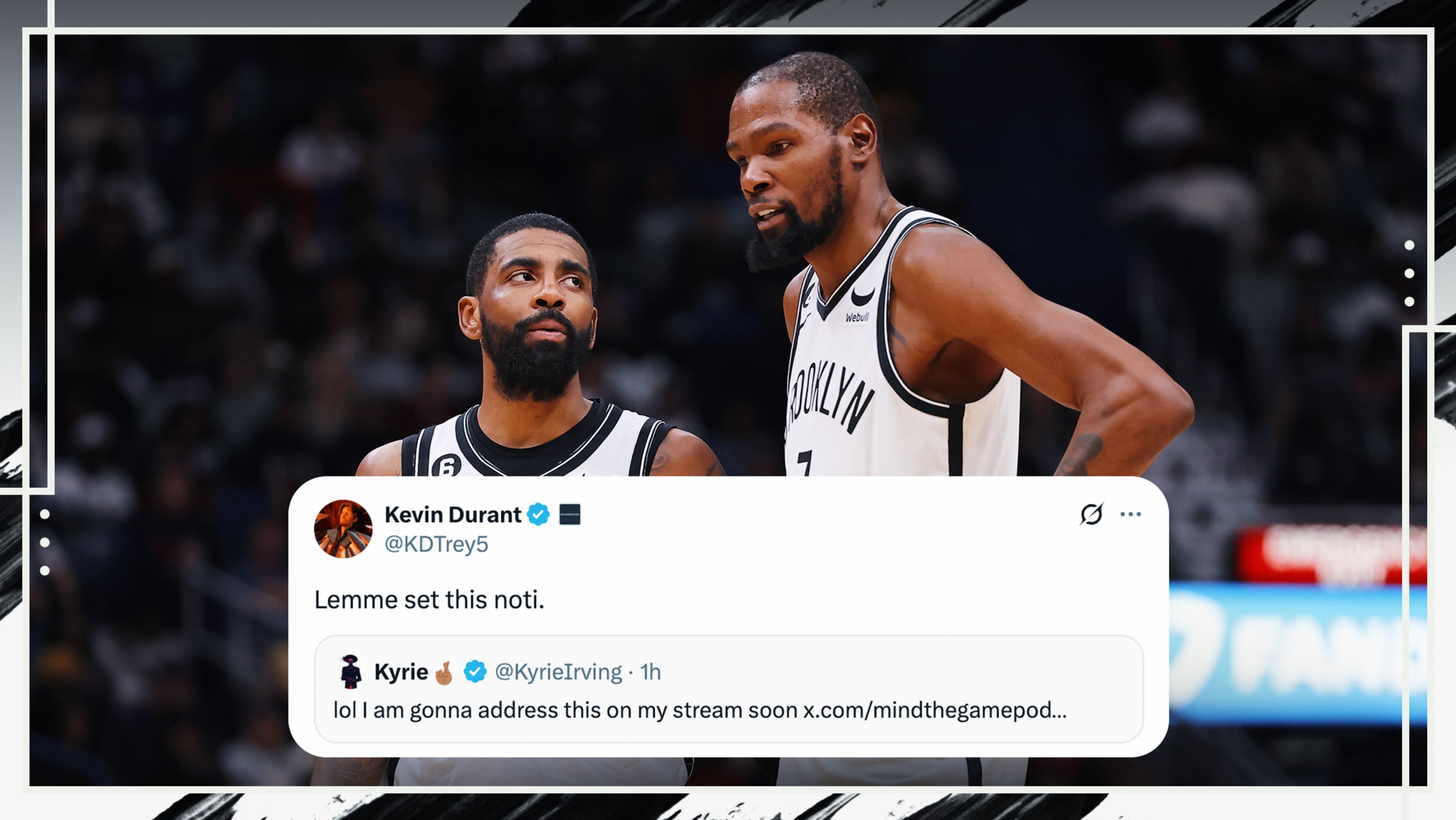 Kevin Durant Responds to Kyrie Irving Saying He'll Address Nets Era on ...