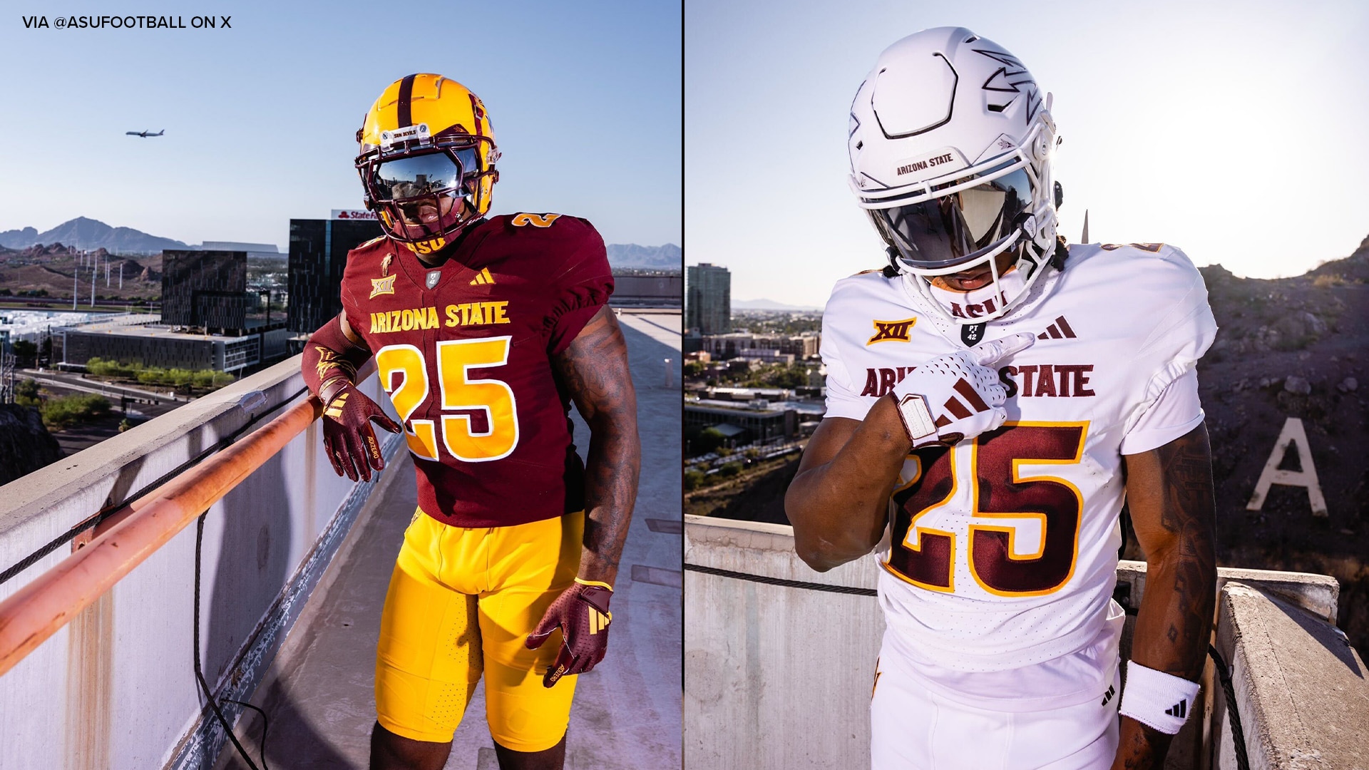 ASU Unveils New Core Uniforms for 2025 CFB Season in Video, Photos