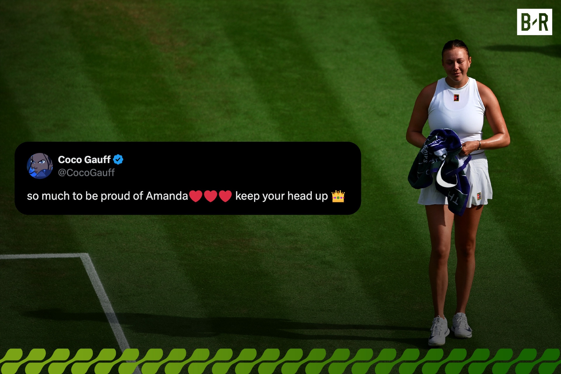 Coco Gauff Sends Heartfelt Message to Amanda Anisimova After Wimbledon ...