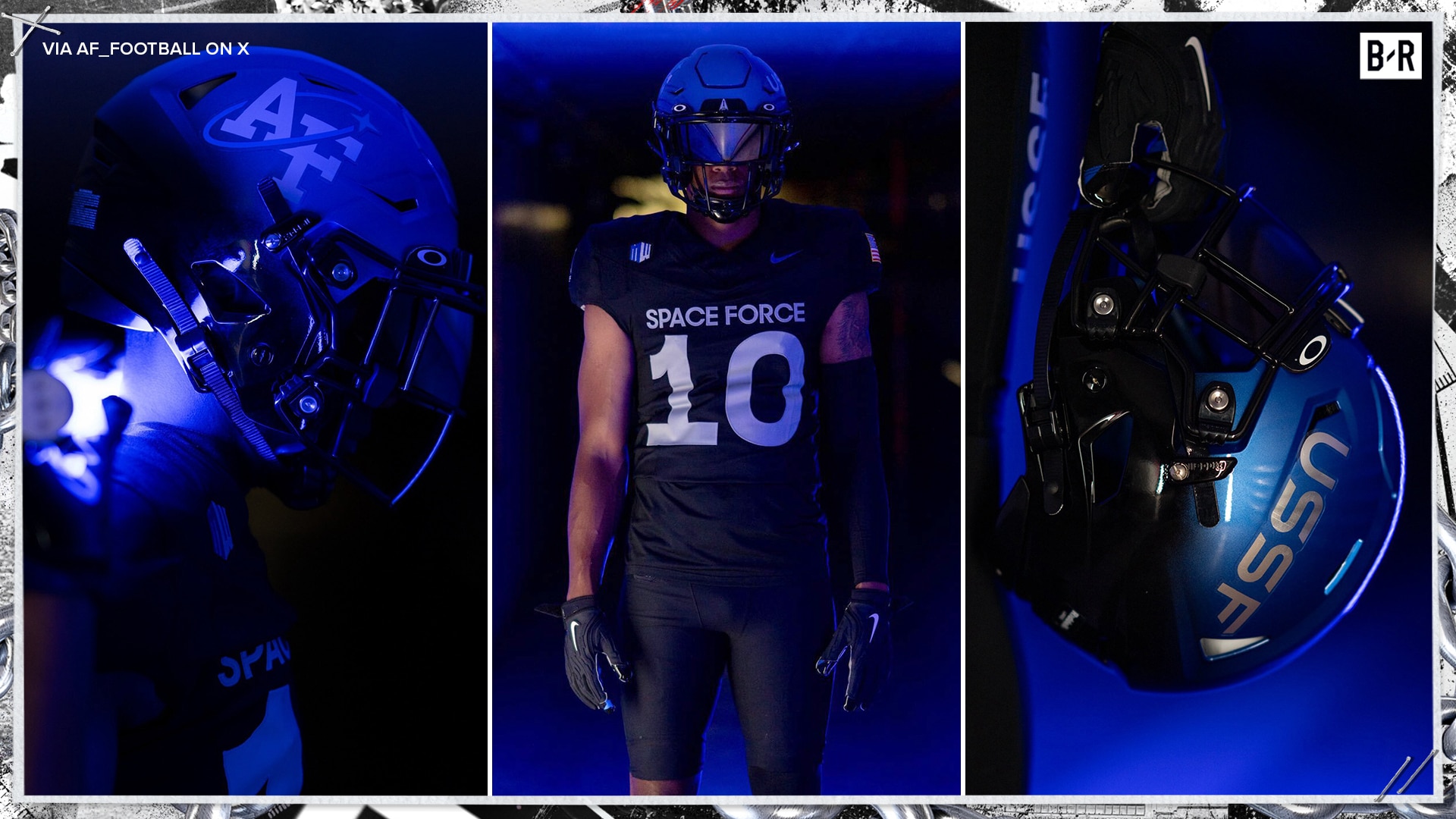 Air Force Unveils 'Space Force' Uniforms in Photos Ahead of 2025 CFB Season