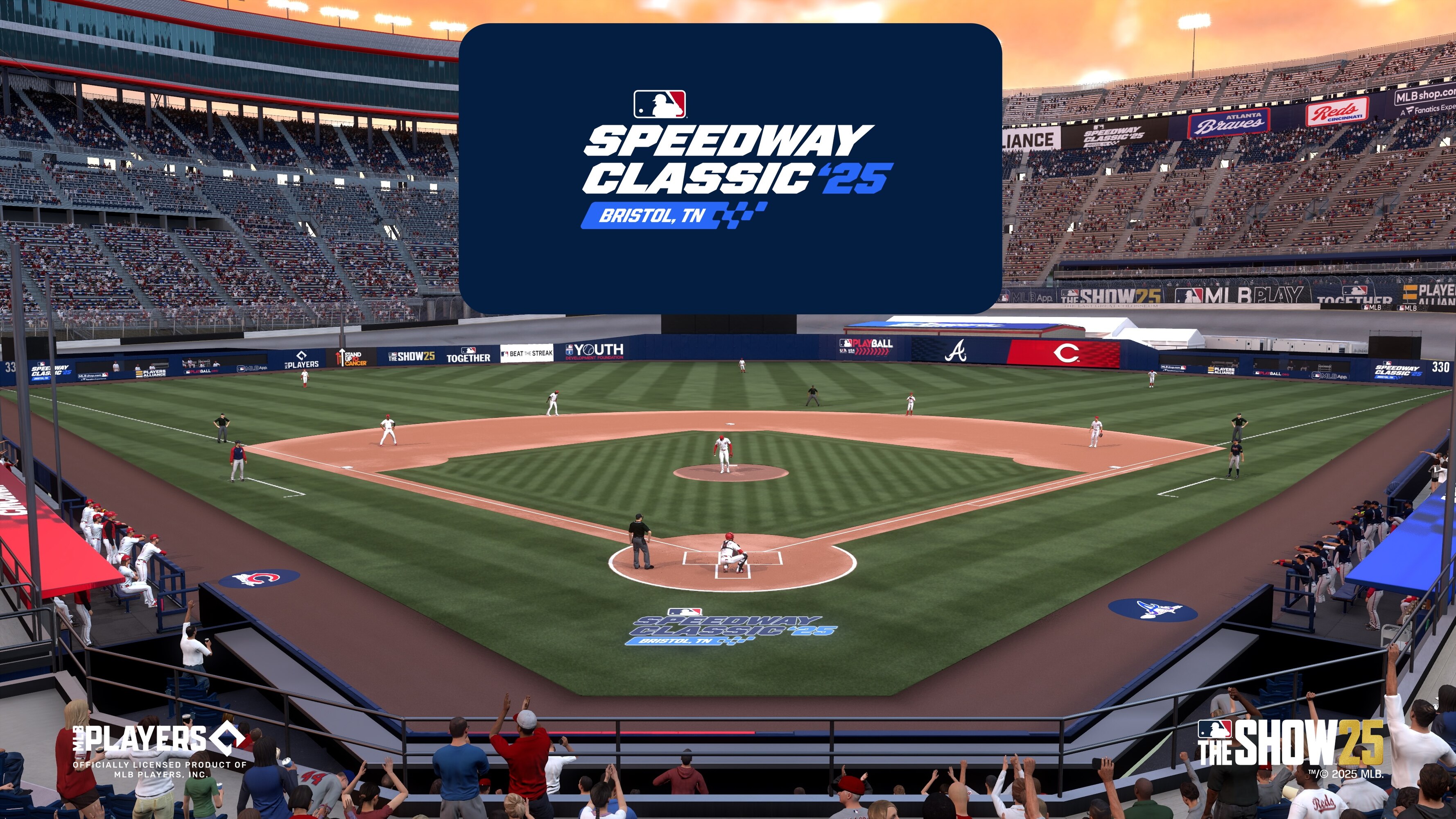 MLB The Show Will Add Bristol Motor Speedway Stadium to Video Game for ...