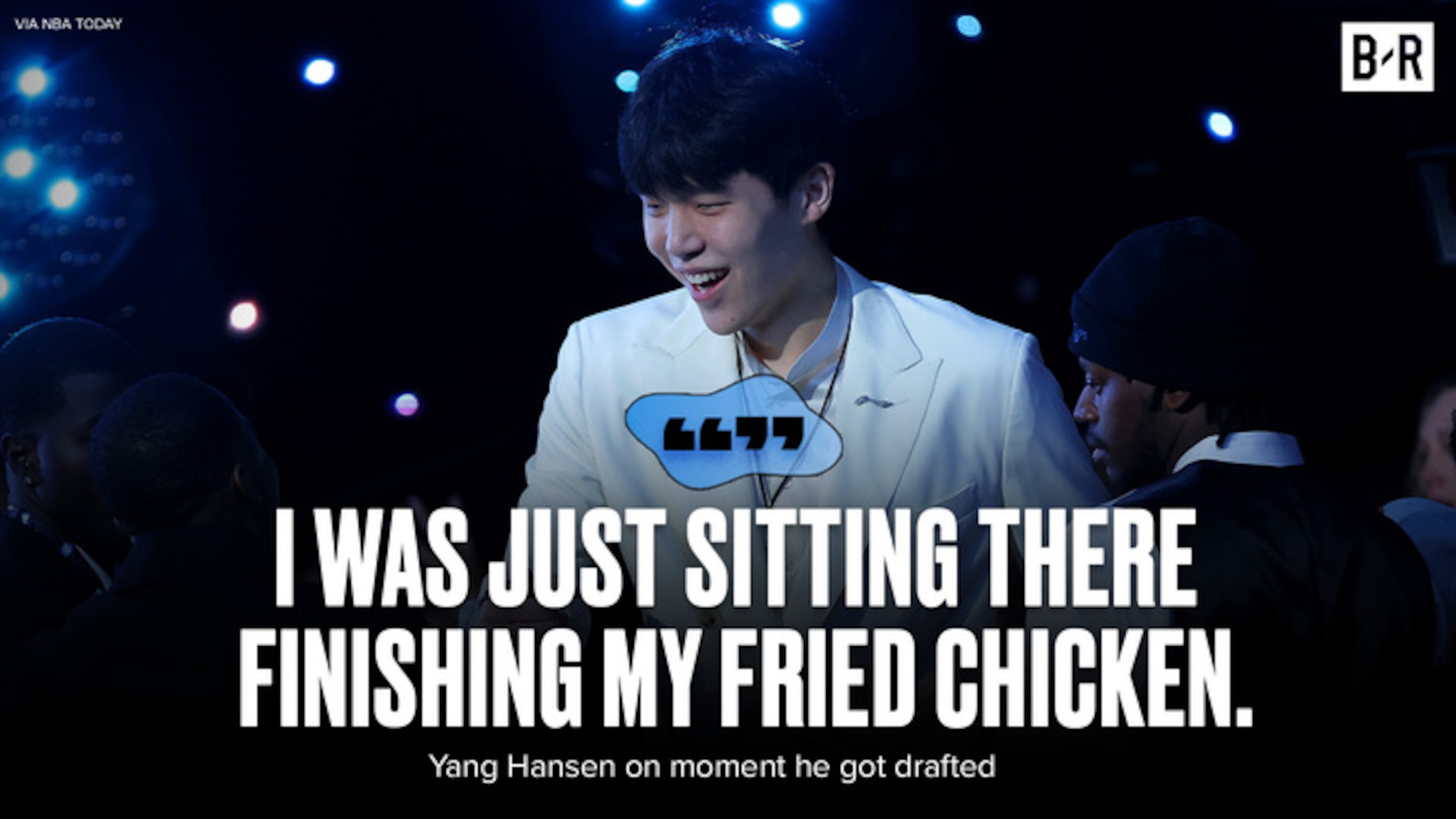 Yang Hansen Talks 'Shock' of Being Drafted, Plans to 'Treasure Every ...