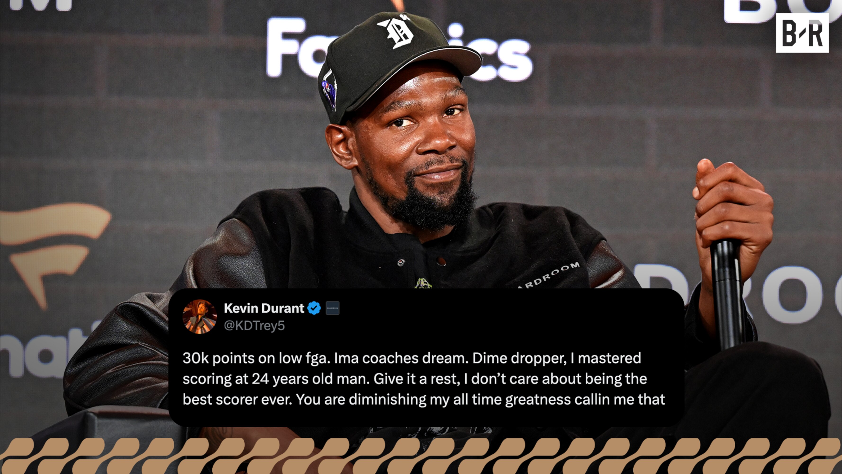 Kevin Durant Claps Back at Critical Fan, 'You Are Diminishing My All ...