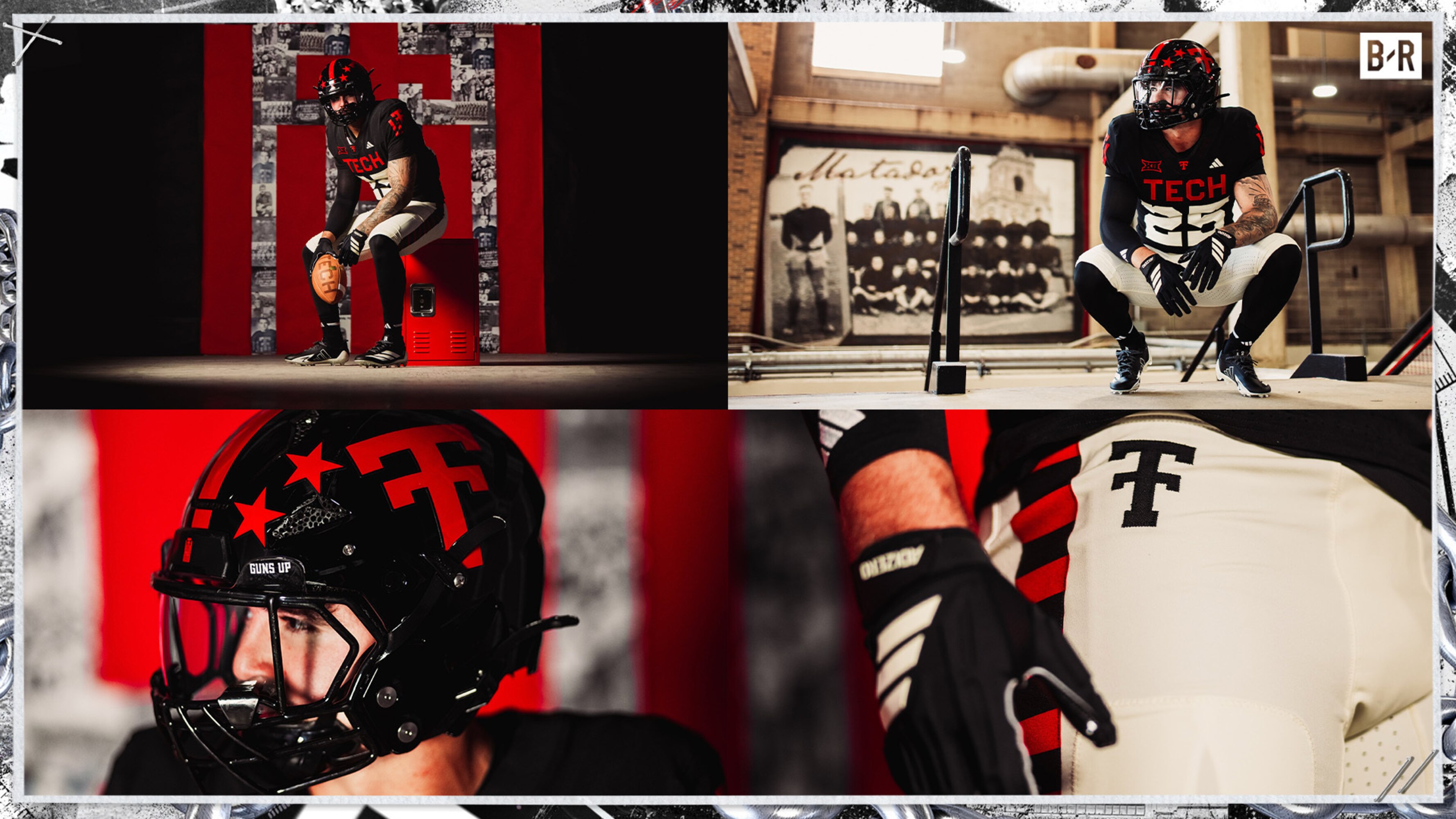 Texas Tech Reveals New 100th Anniversary Uniforms in Video, Photos for ...