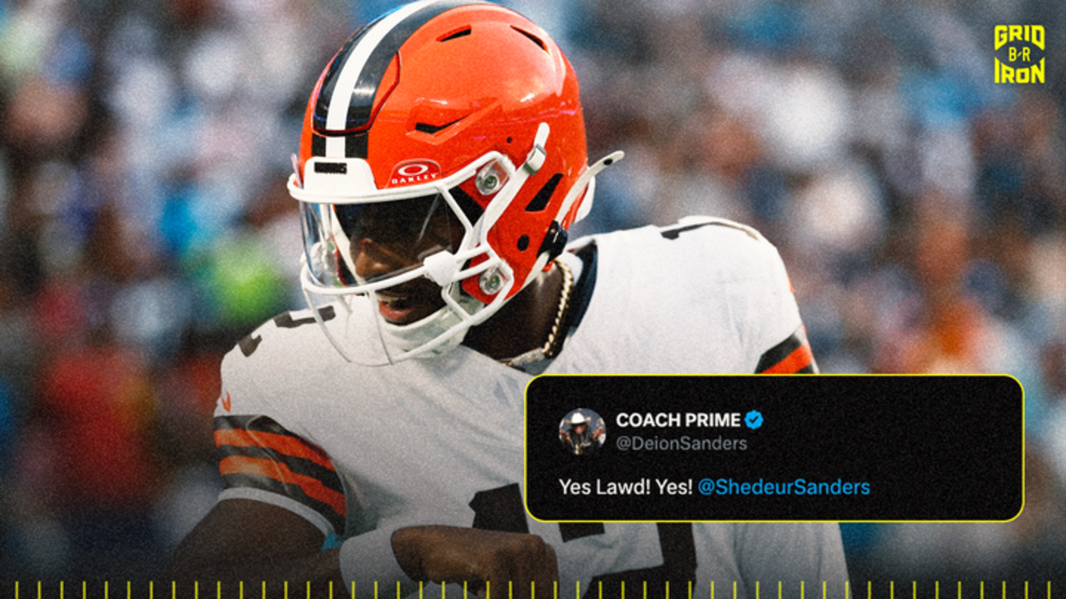 Deion Sanders Reacts to Shedeur's 1st NFL TD Pass, Browns Preseason ...