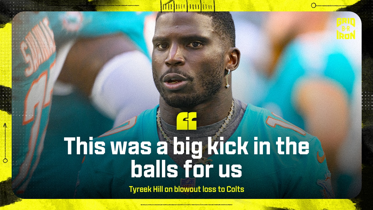 Tyreek Hill Calls Dolphins' Blowout Loss to Colts a 'Big Kick in the ...