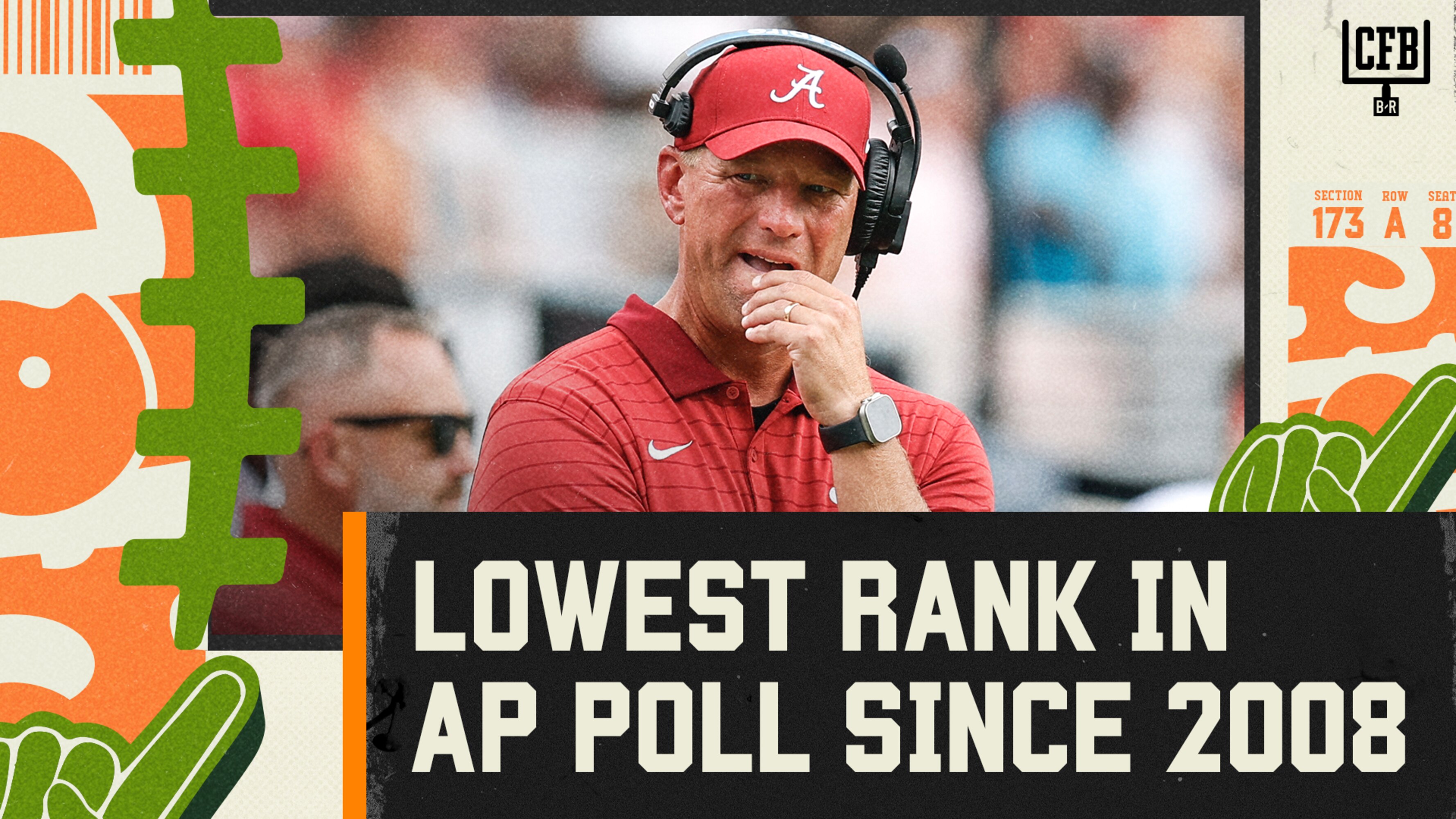 Kalen DeBoer, Alabama Drop to Lowest AP Top 25 Poll Ranking Since 2008 ...