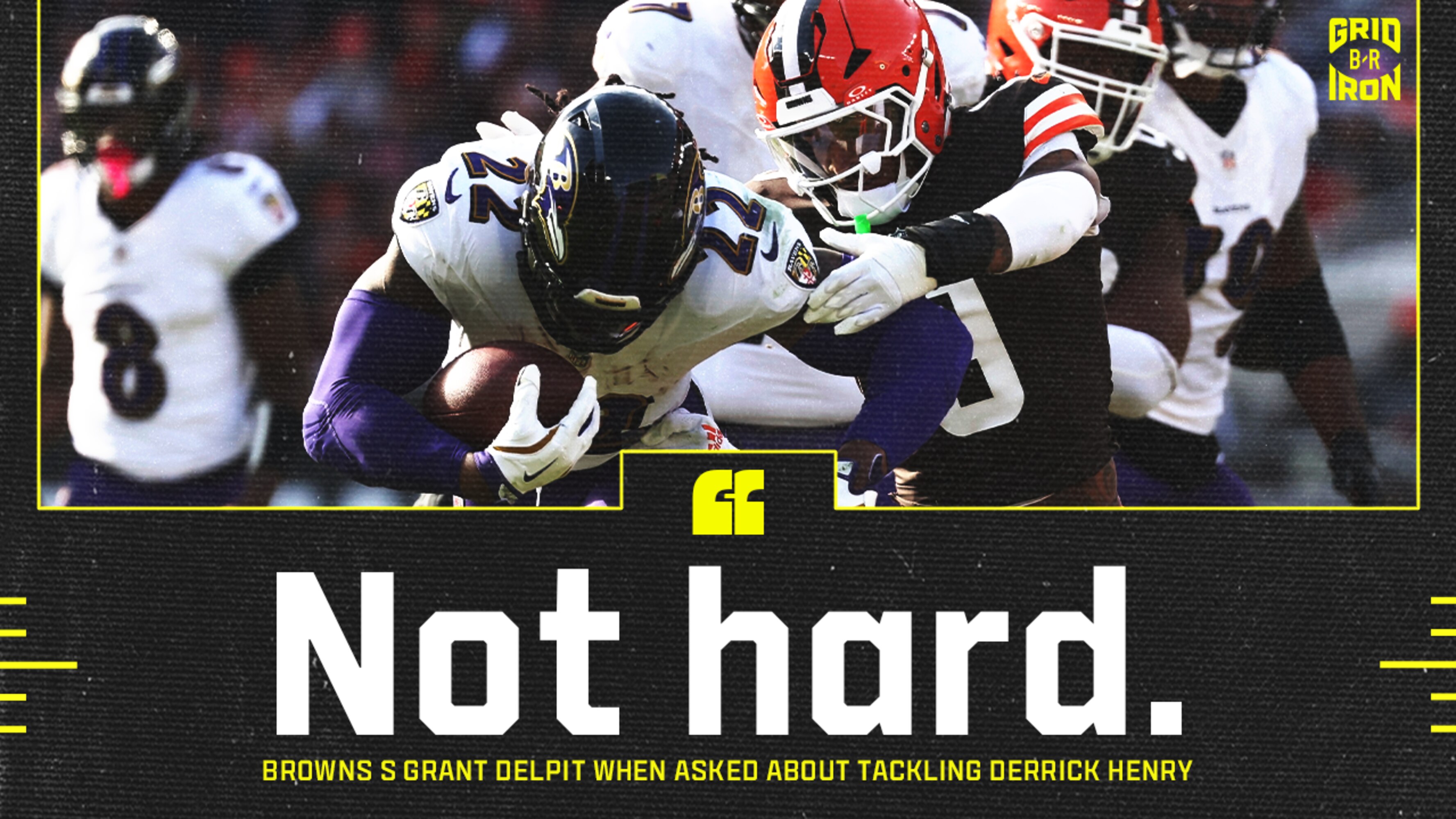 Grant Delpit Says It's 'Not Hard' to Tackle Derrick Henry Ahead of Browns vs. Ravens