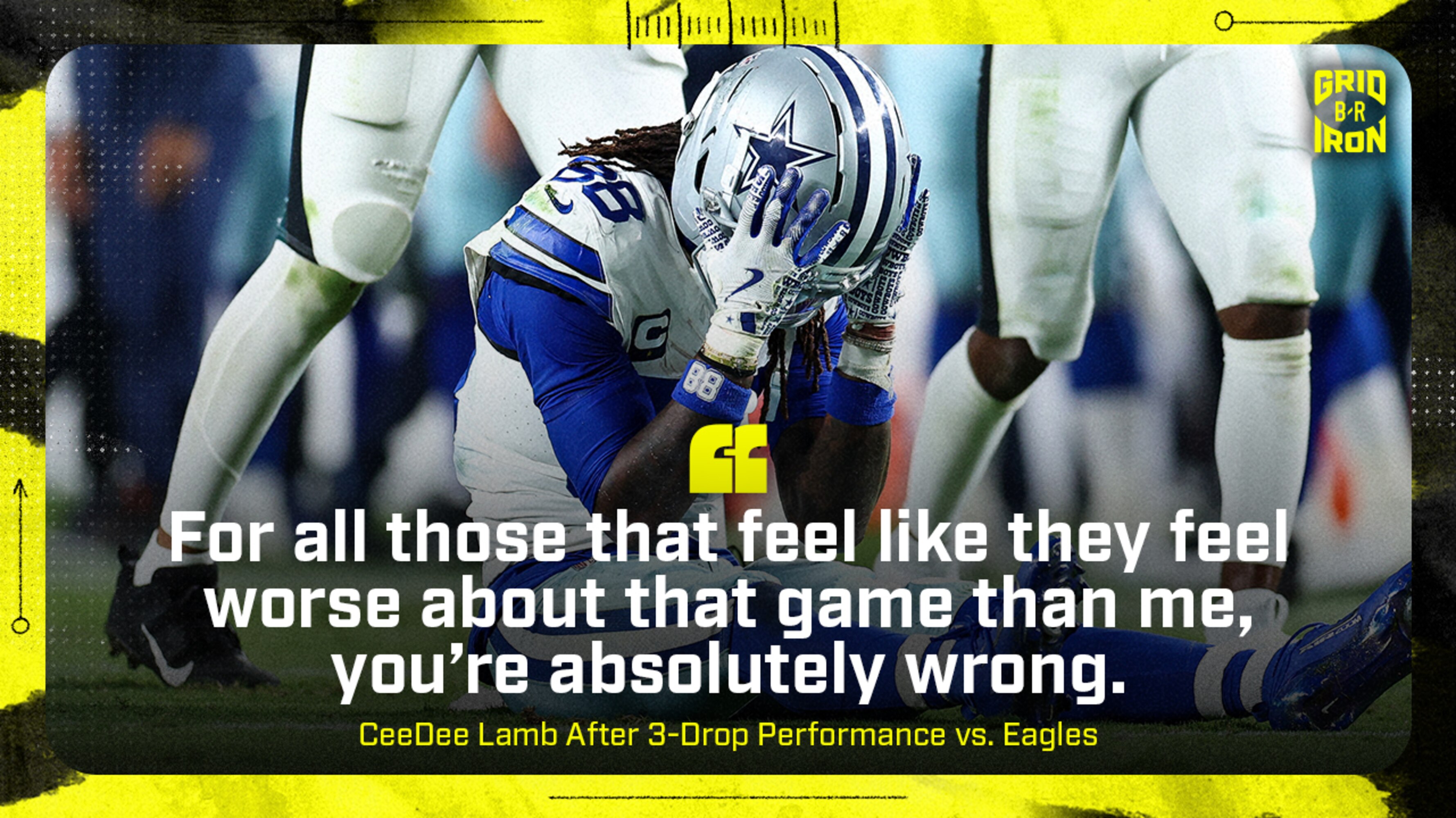 Cowboys' CeeDee Lamb Says He Didn't Sleep Much After Drops in Loss to ...