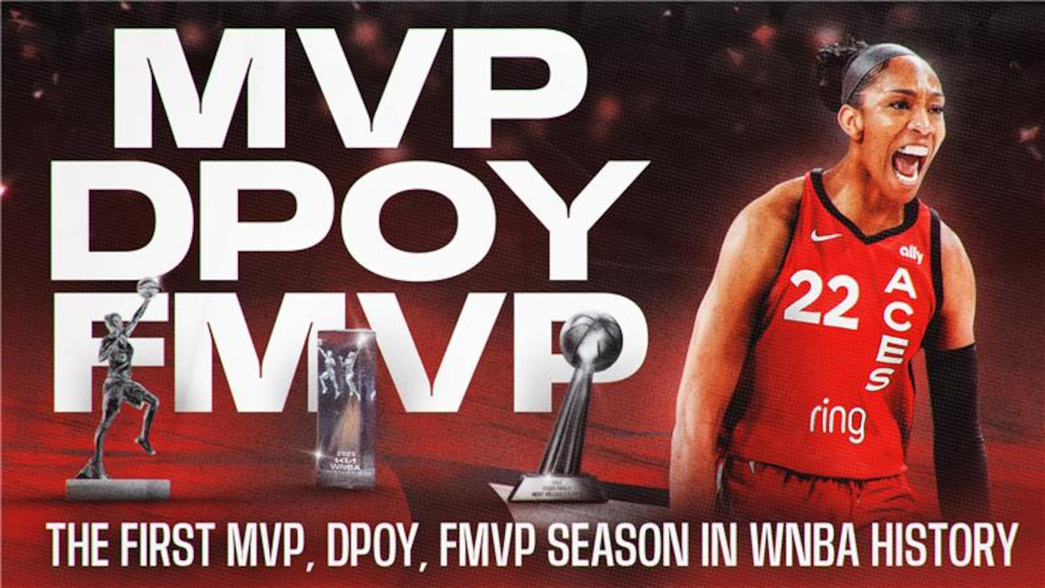 A'ja Wilson Wins Historic 2025 WNBA Finals MVP as Aces Sweep Mercury to Win 3rd Title