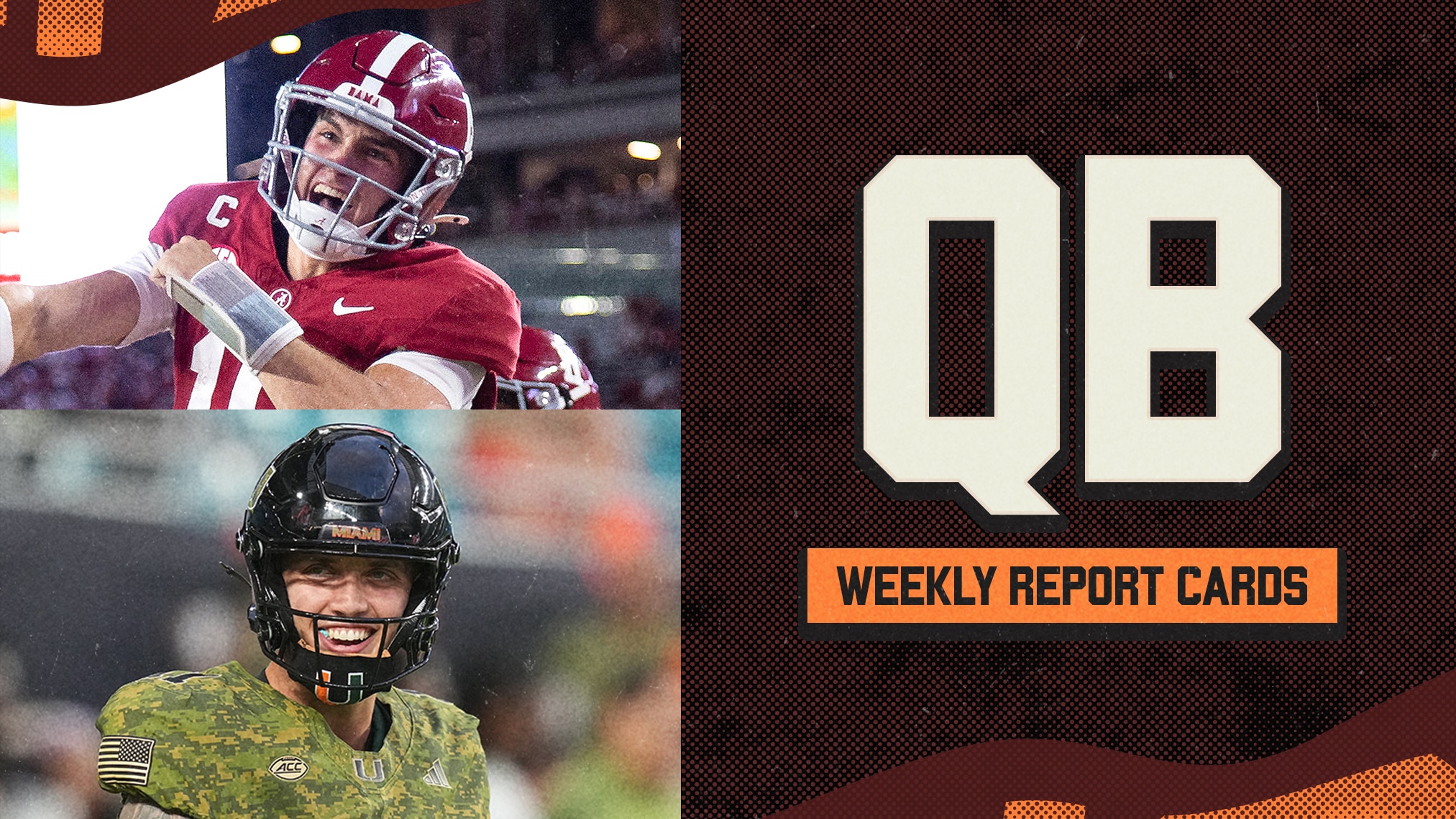 Report Card Grades for Top 20 College Football QBs After Week 9