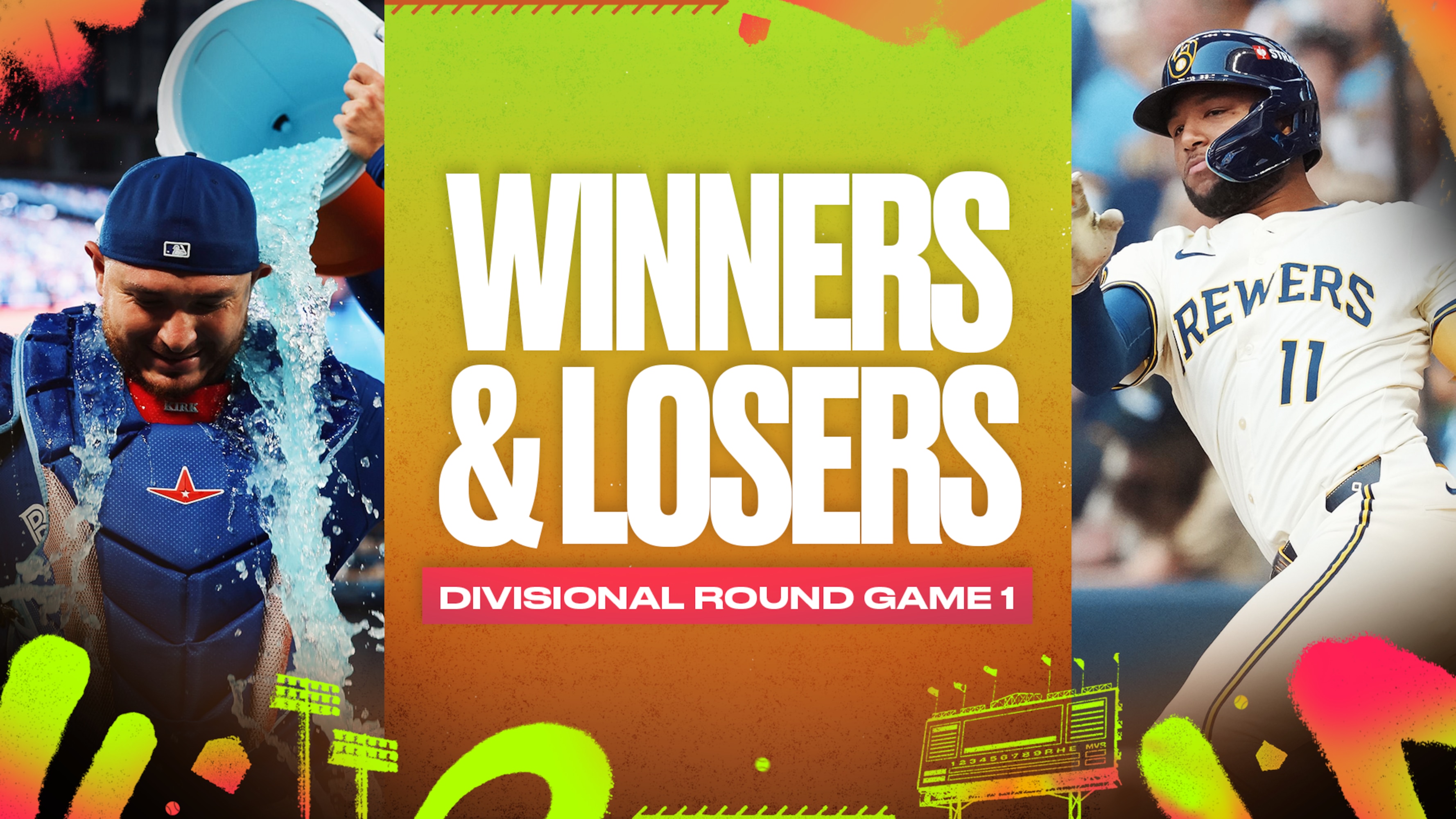 2025 MLB ALDS and NLDS Game 1 Winners and Losers