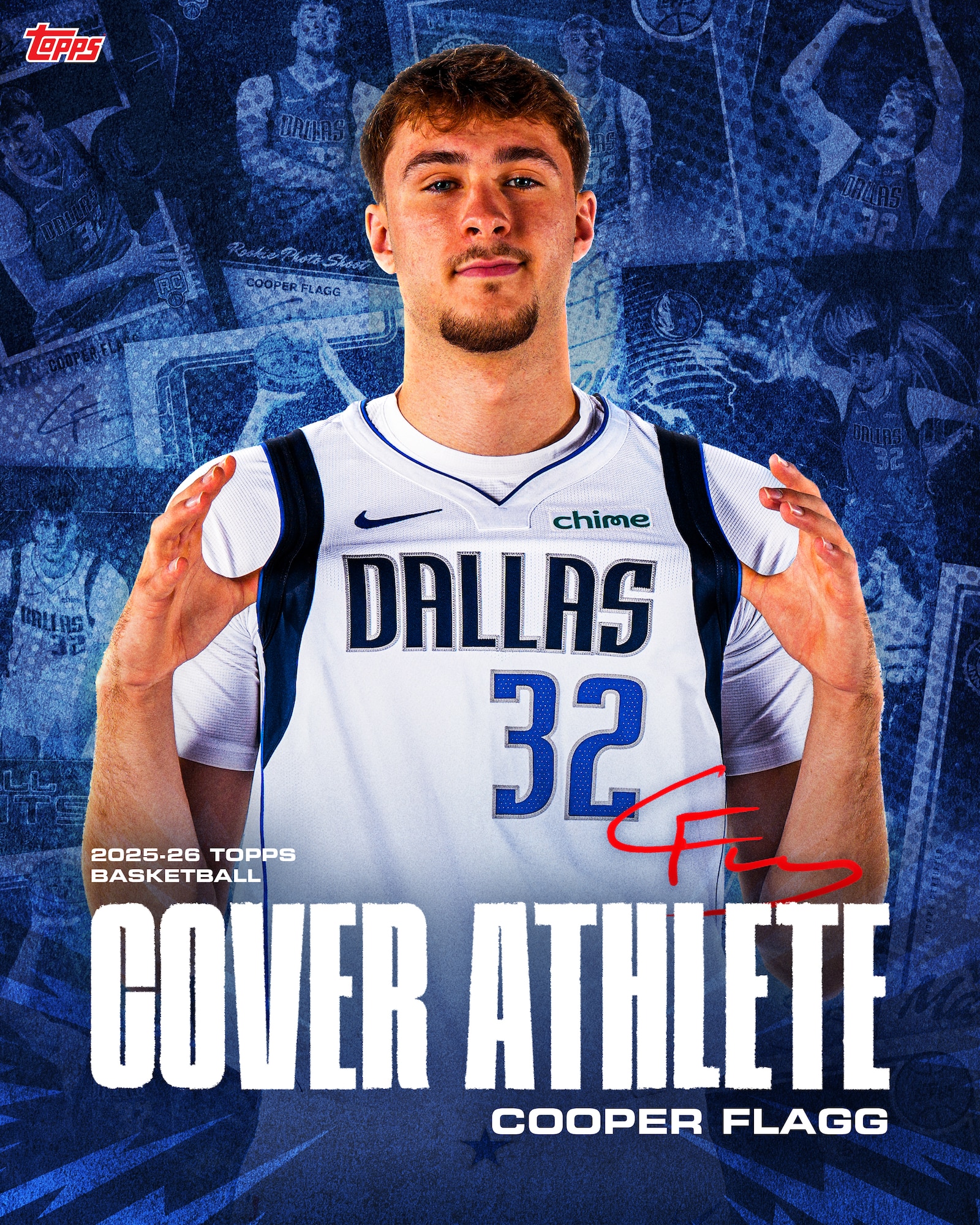 Cooper Flagg Named 2025-26 Topps Basketball Cover Athlete Ahead of NBA ...