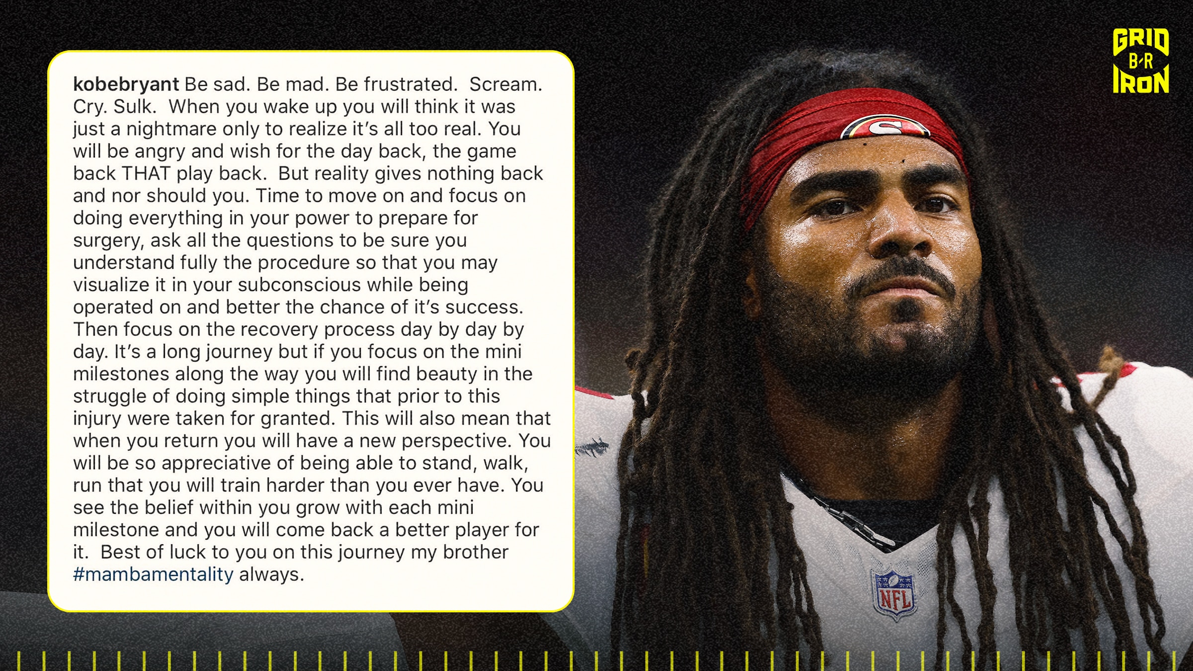 49ers' Fred Warner Drops Kobe Bryant Post After Being Ruled Out for ...