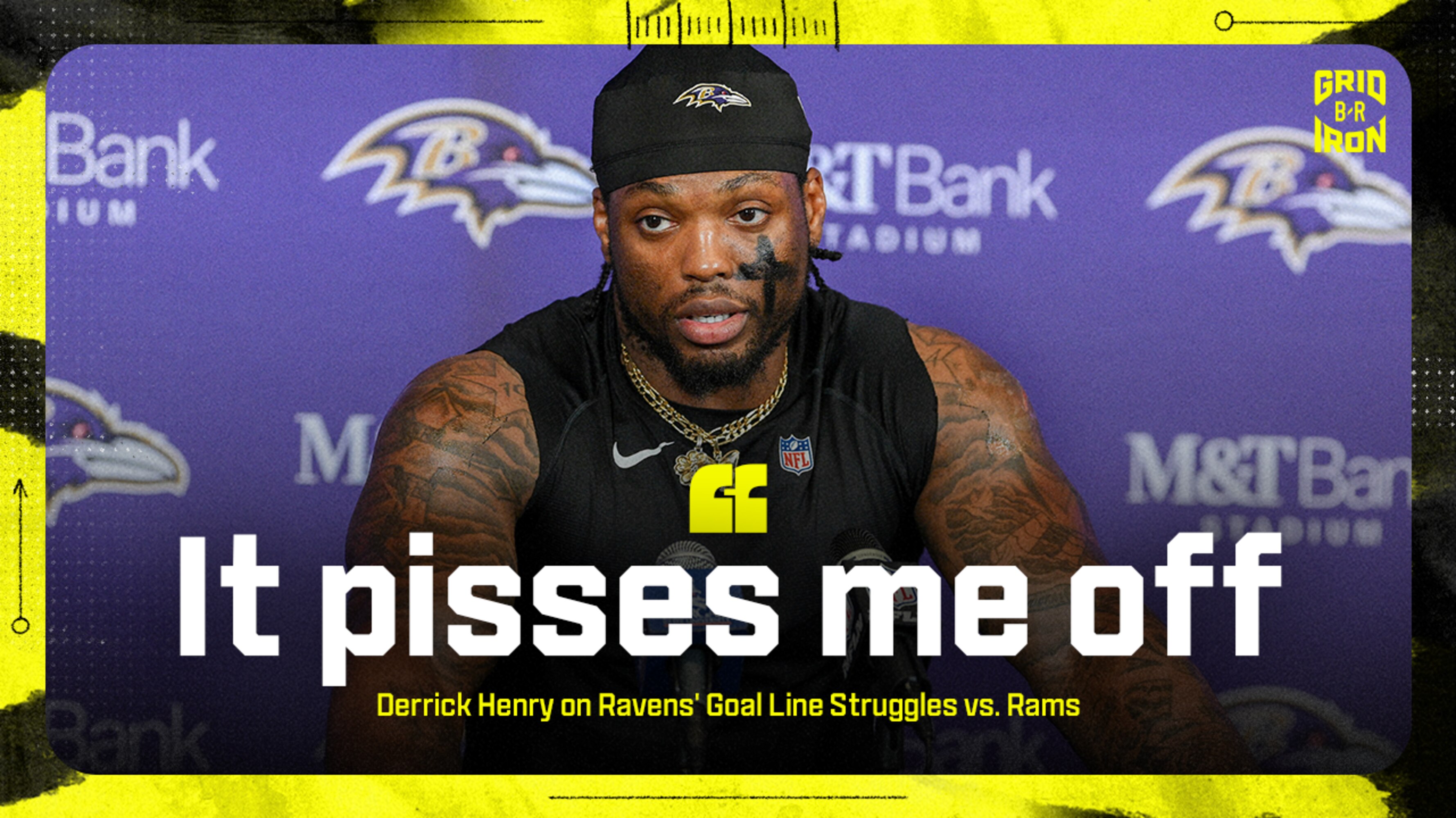 Derrick Henry Rips Ravens' Goal-Line Failures After Loss to Rams, 'It ...