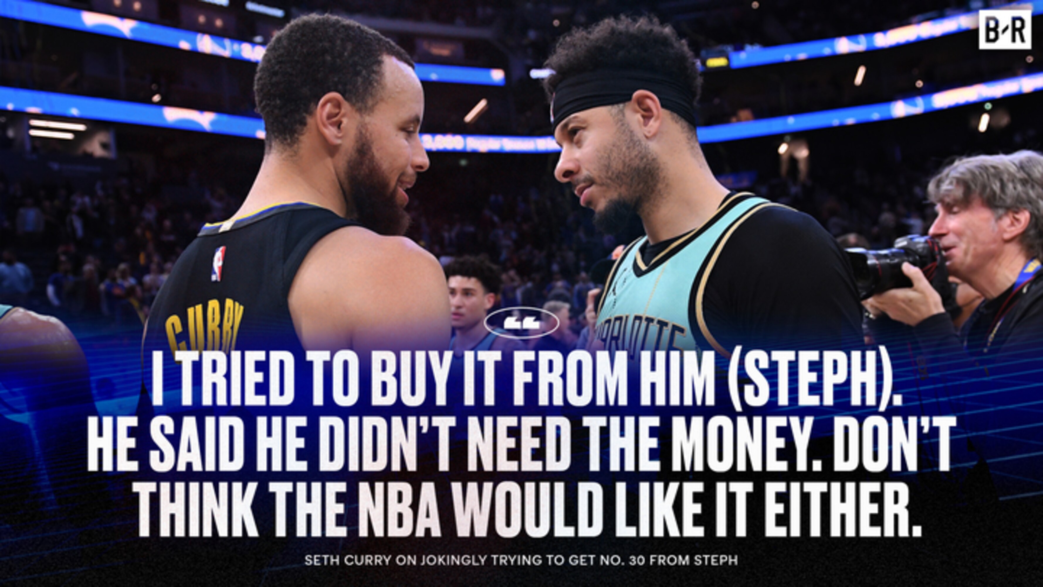 Seth Curry Jokes He Tried to Buy Brother Steph's No. 30 Warriors Jersey ...
