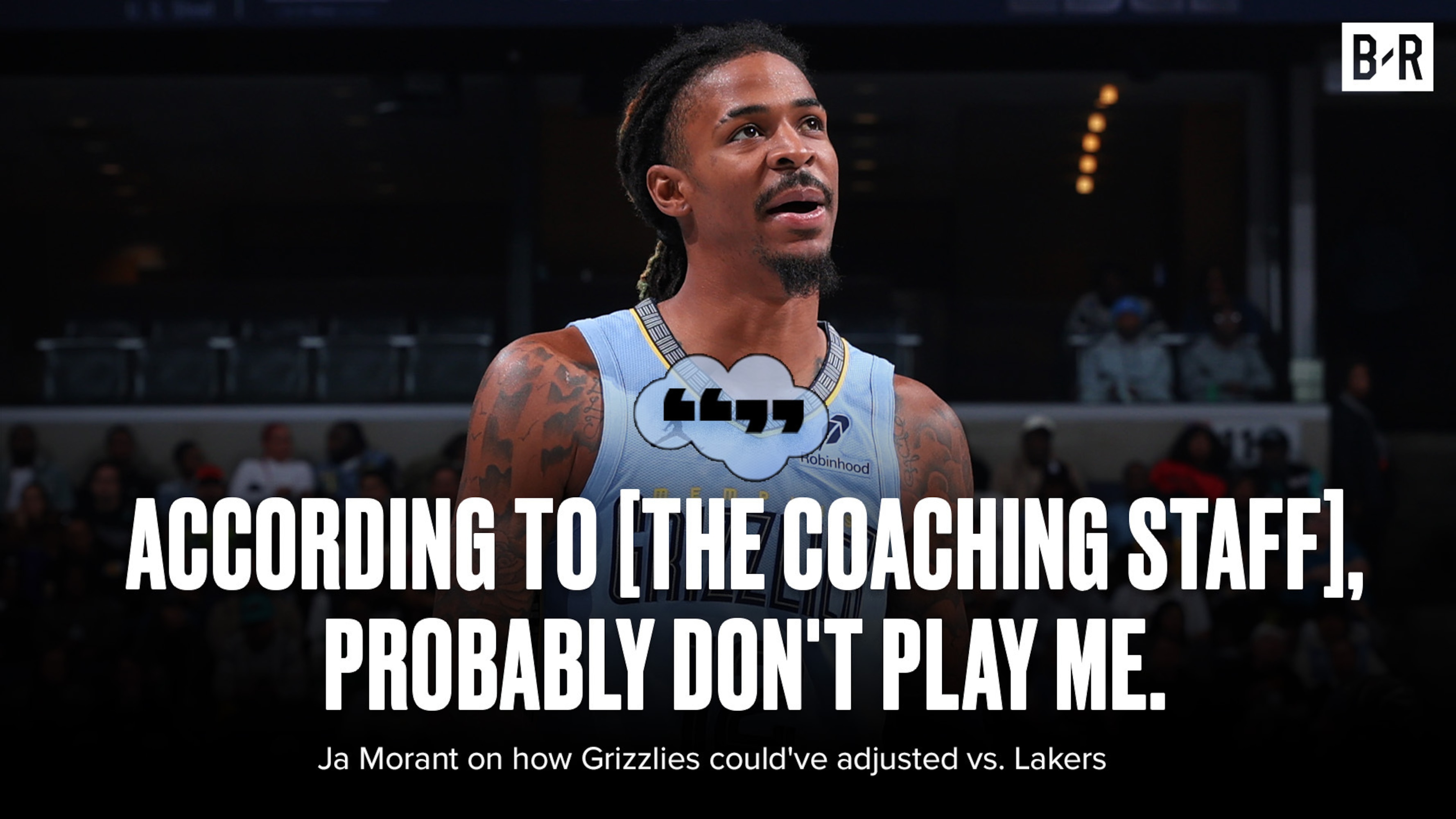 Grizzlies' Ja Morant Says 'Ask the Coaching Staff' About His Struggles ...