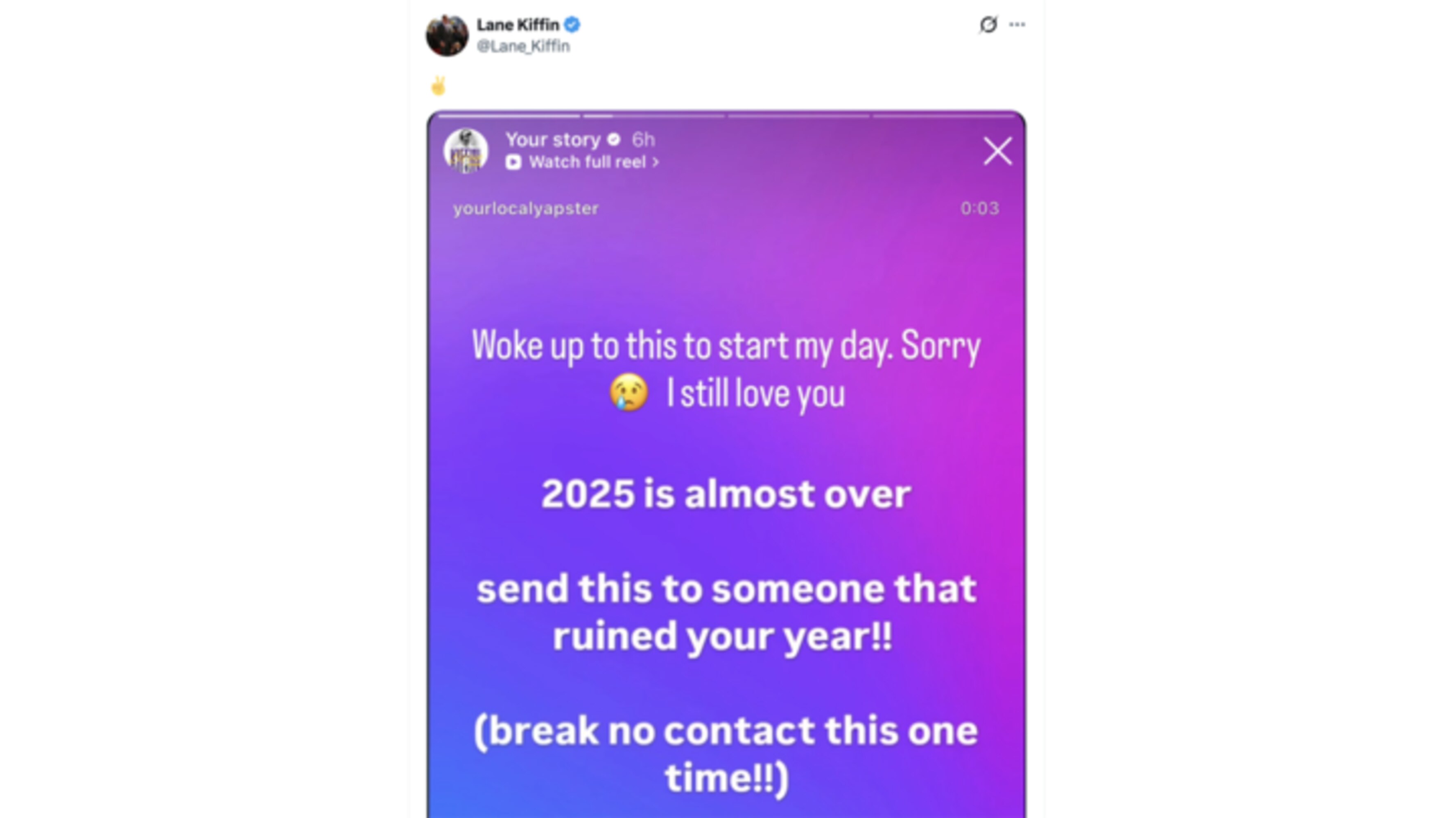 Lane Kiffin Responds to IG Post from Ole Miss Fans in Photo, 'I Still ...