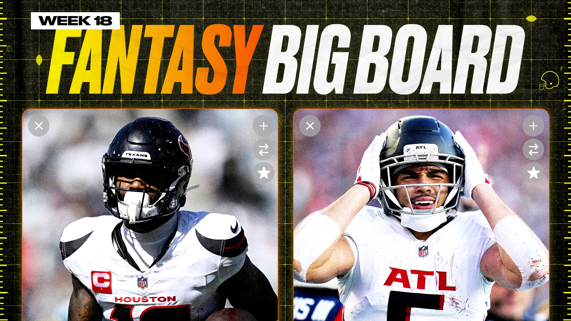 B/R's Week 18 PPR Fantasy Football 2025 Player Rankings