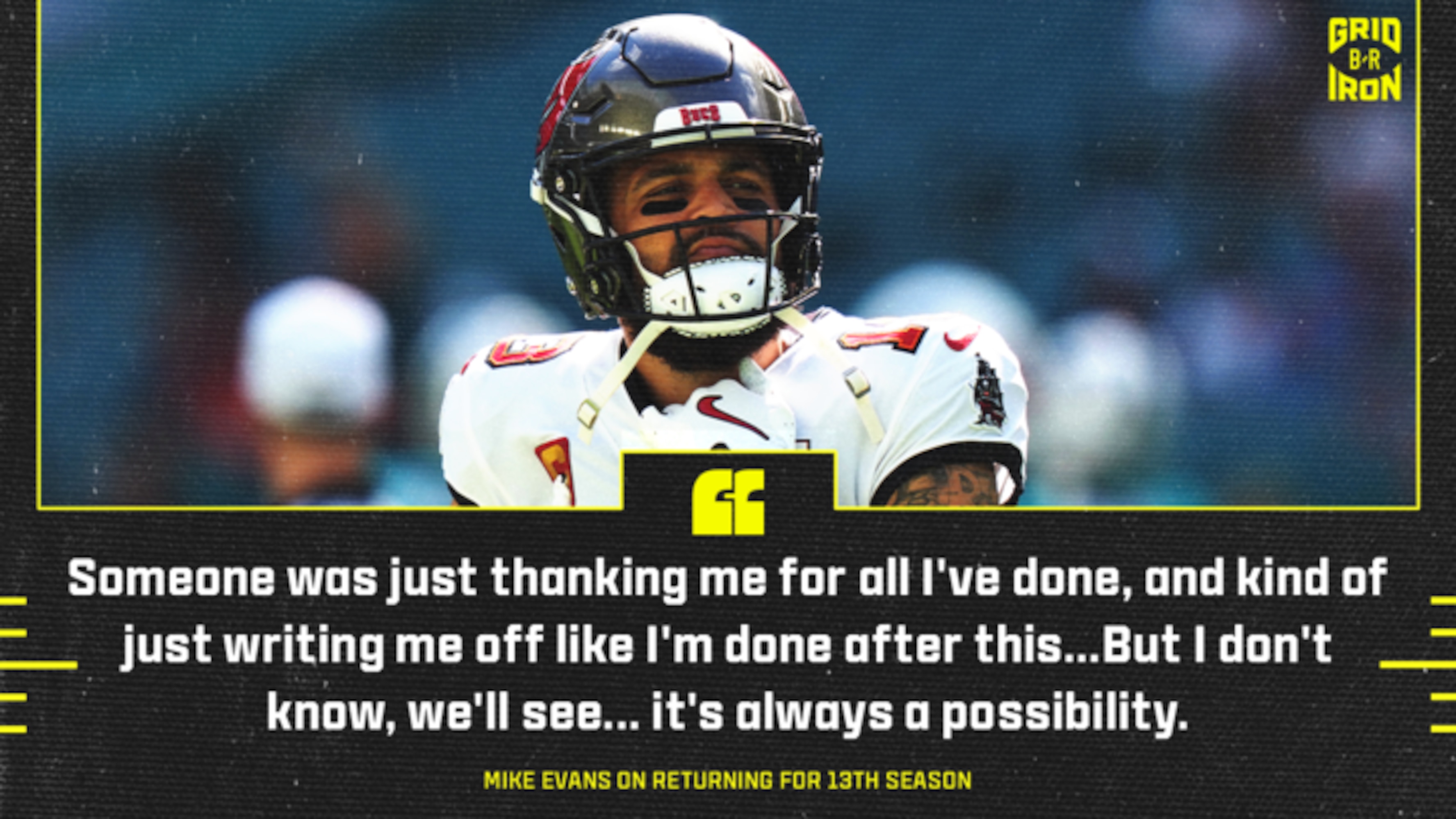 Mike Evans Discusses Bucs Future Amid Contract, NFL Retirement Rumors ...