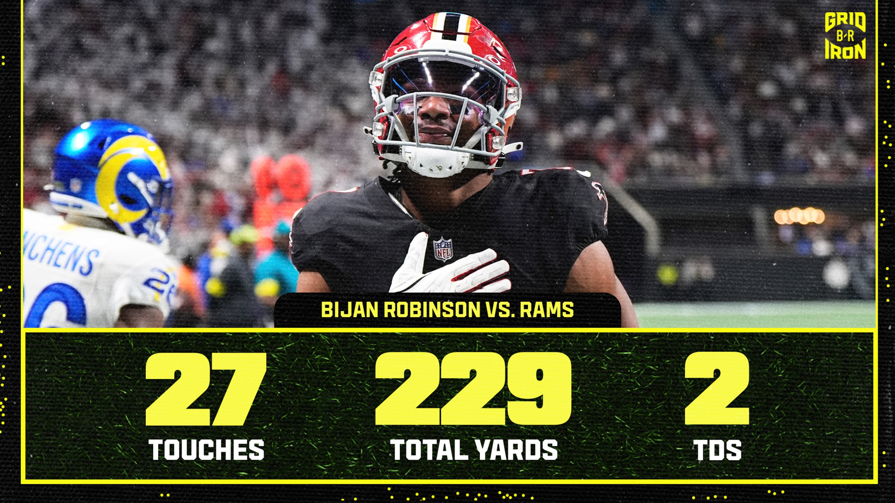 Bijan's 229 Yards Hyped by NFL Fans, Falcons Top Rams as Stafford's MVP ...