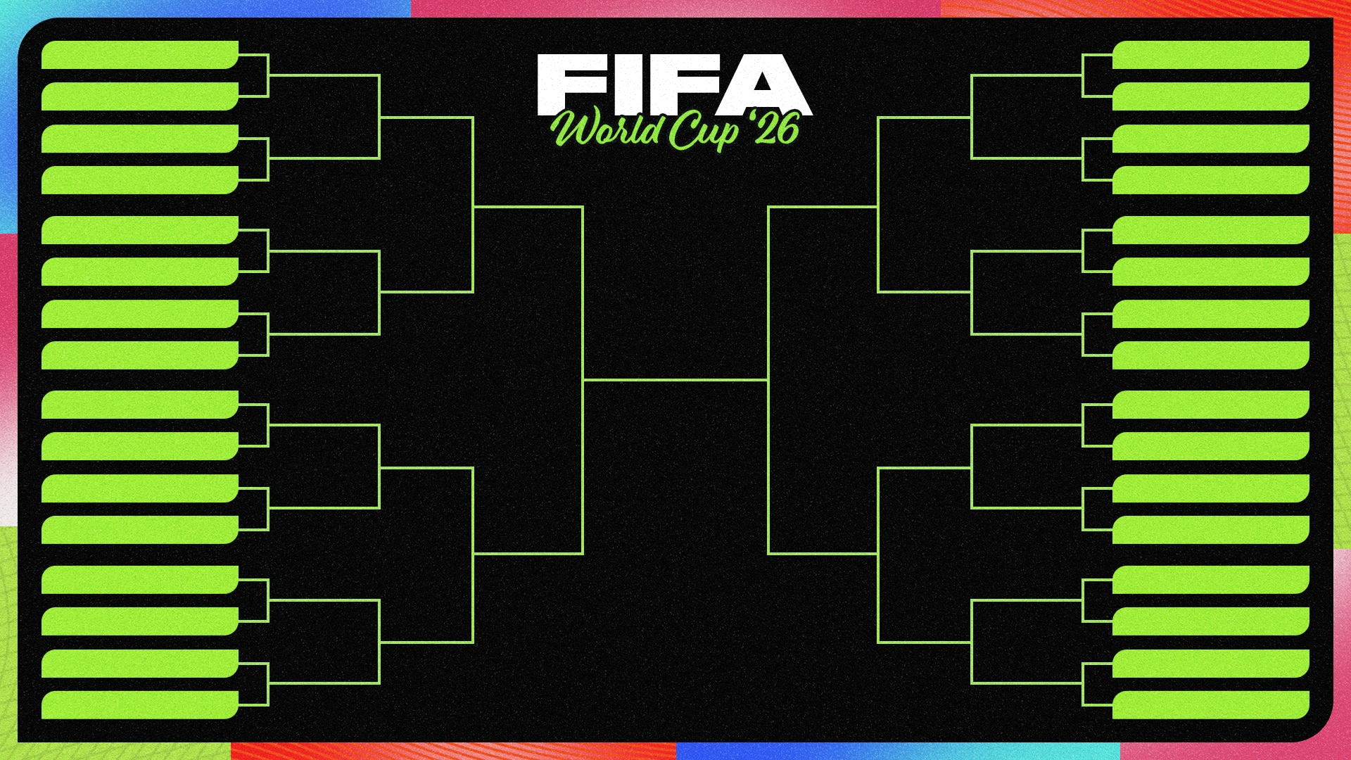World Cup 2026 Printable Bracket and Schedule for All Groups After Draw