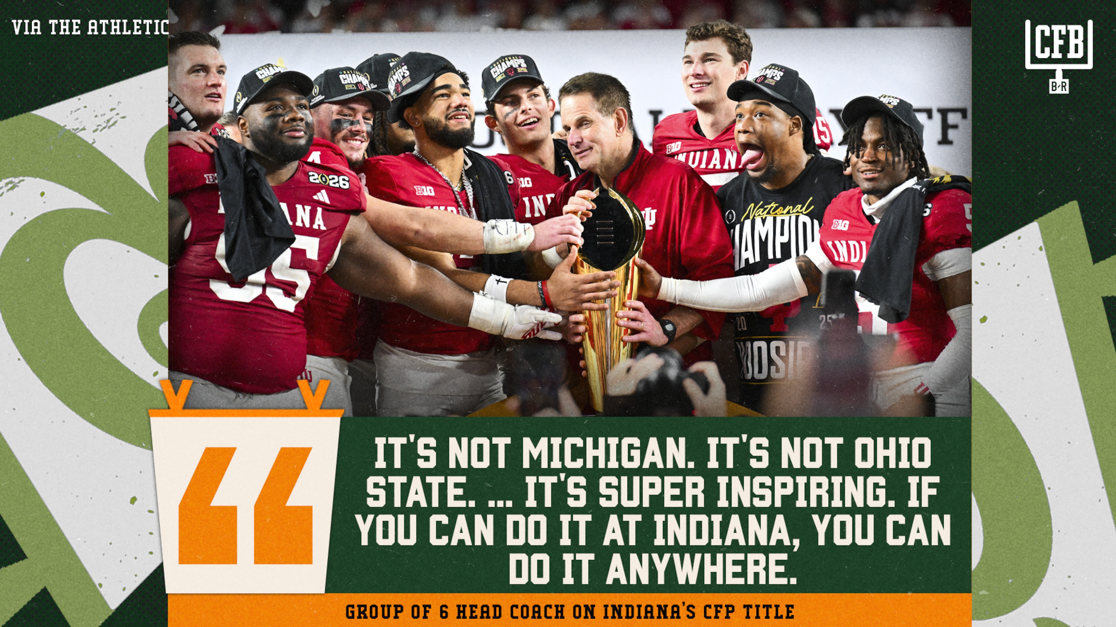 Curt Cignetti, Indiana's CFP Win 'Changed the Game,' Says CFB Coach ...