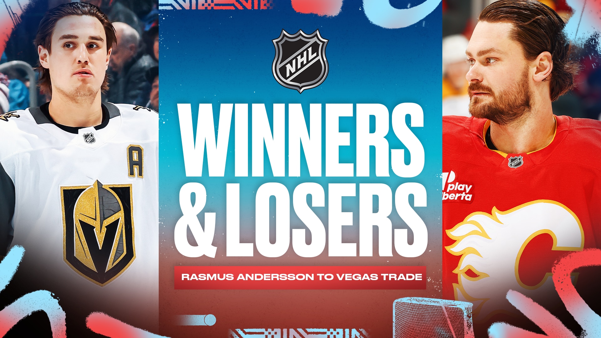 Winners and Losers of the Rasmus Andersson to the Vegas Golden Knights ...
