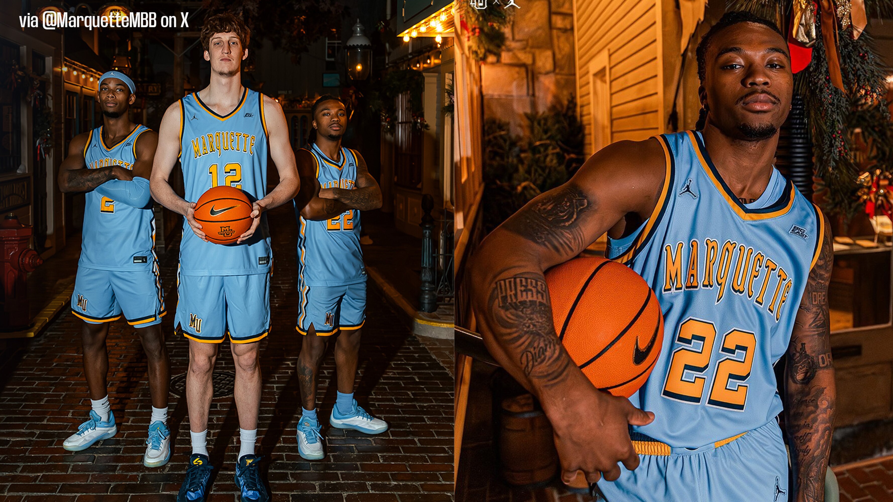 Marquette MCBB Unveils Throwback-Inspired Uniforms in Photos, Details ...