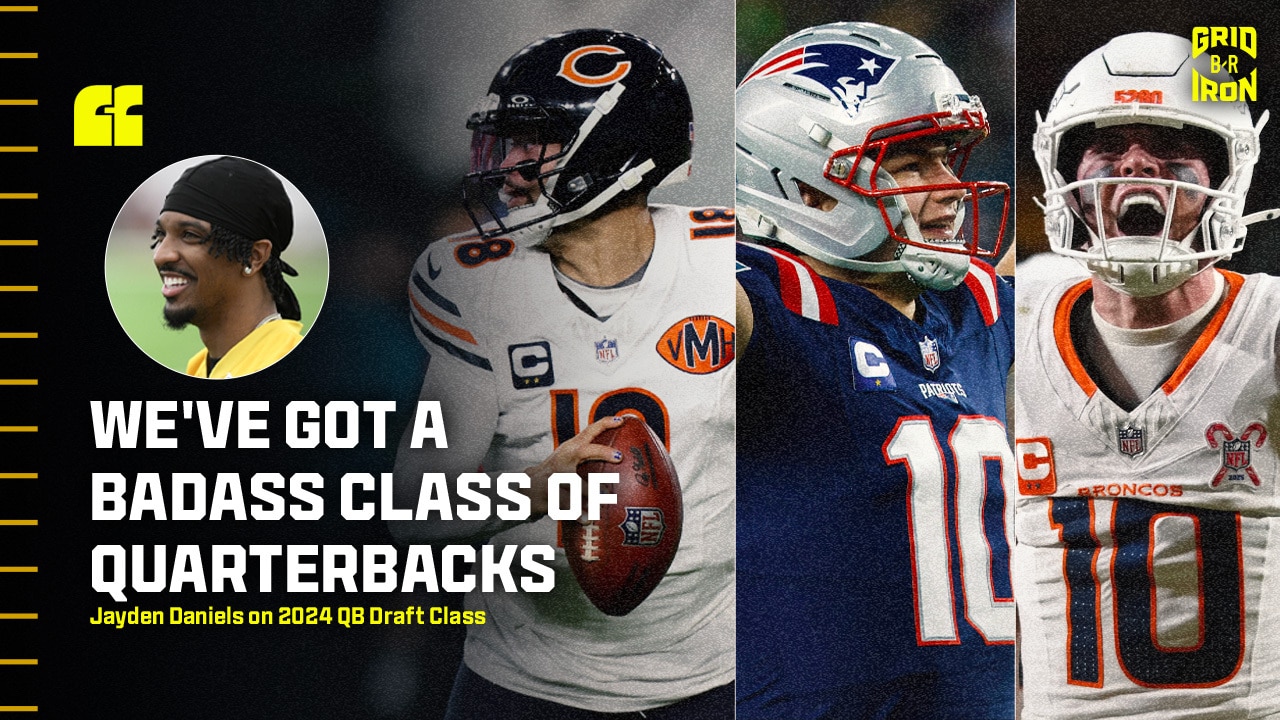 'Badass,' Jayden Daniels Hypes Caleb Williams, Drake Maye and 2024 QB ...