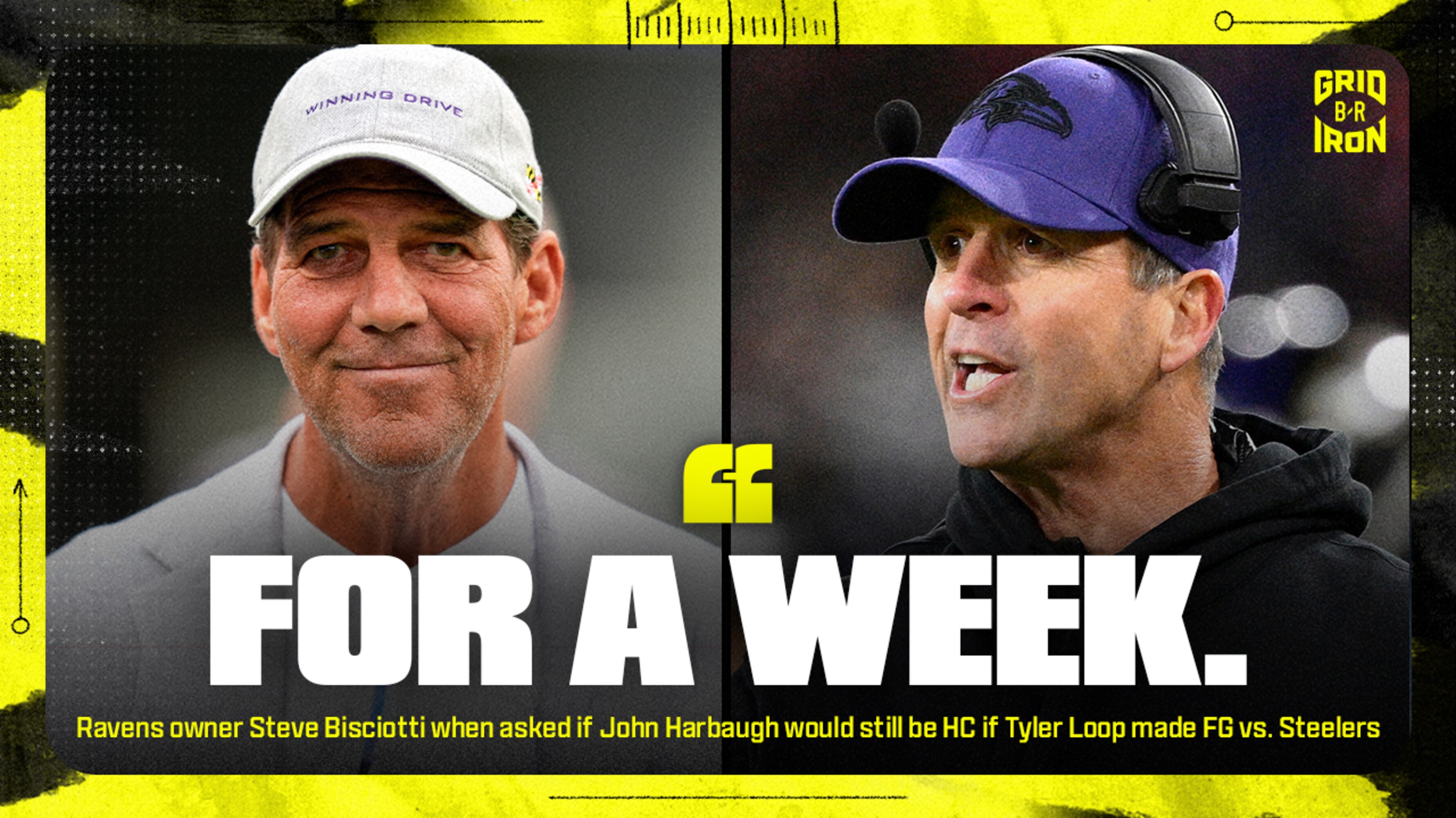 Ravens Owner Reveals John Harbaugh's Fate as HC If Tyler Loop Had Made ...