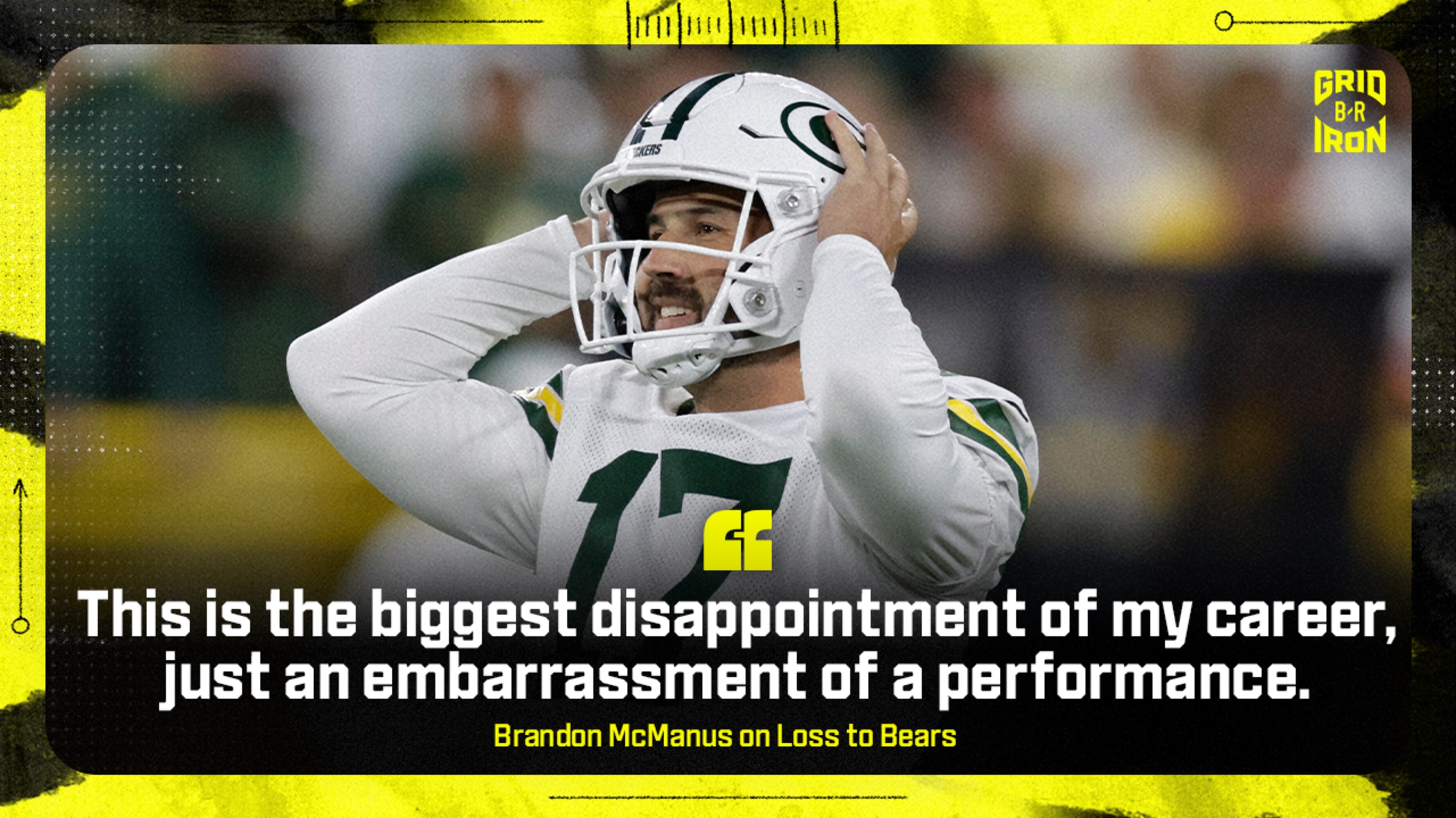 Packers' Brandon McManus Takes Blame After 'Embarrassing Performance ...