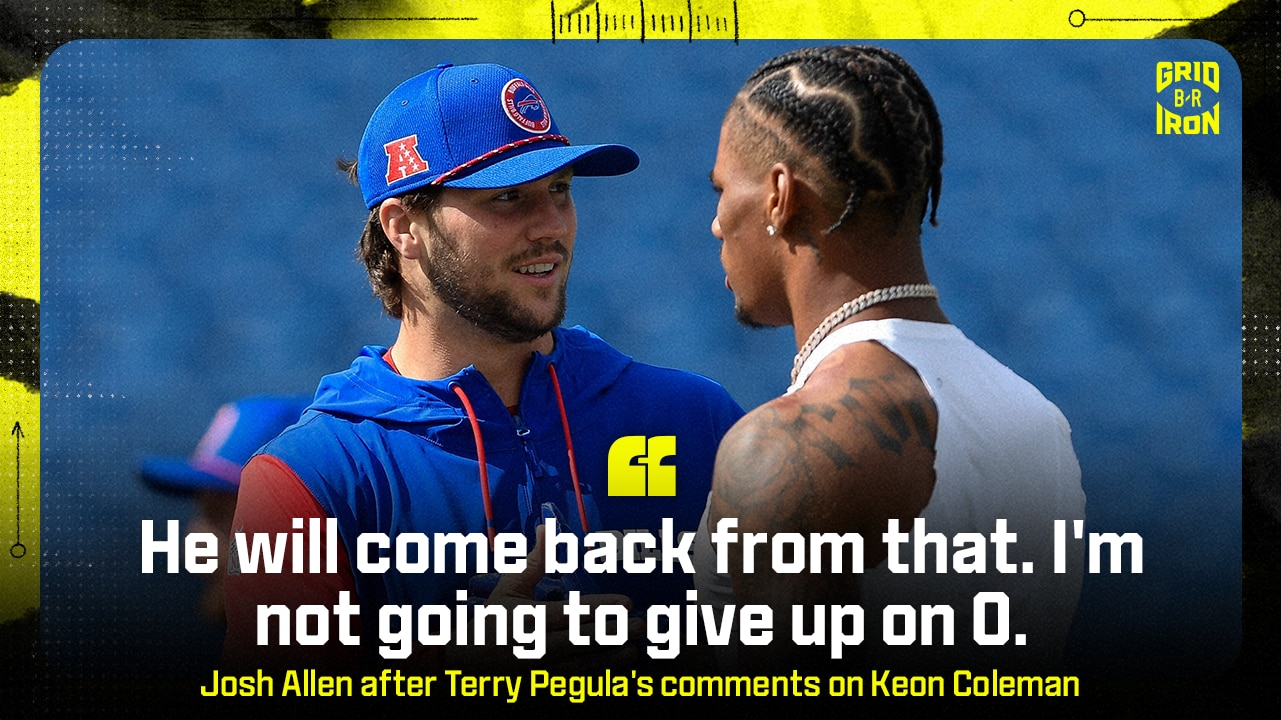 Josh Allen Backs Keon Coleman After Bills Owner's Comments, Says He's ...