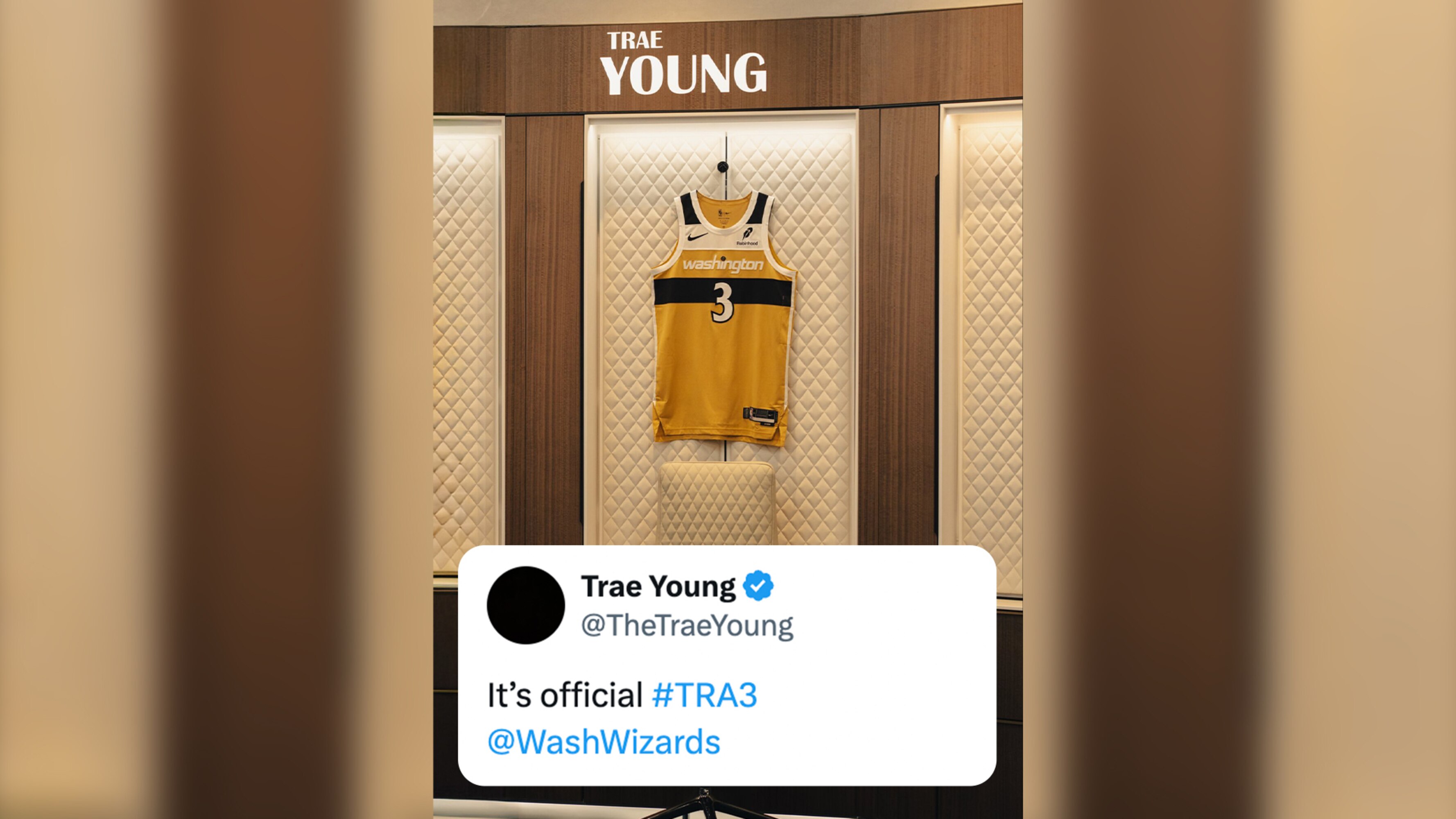 Trae Young Reveals Wizards Jersey with Bradley Beal's Number in New ...
