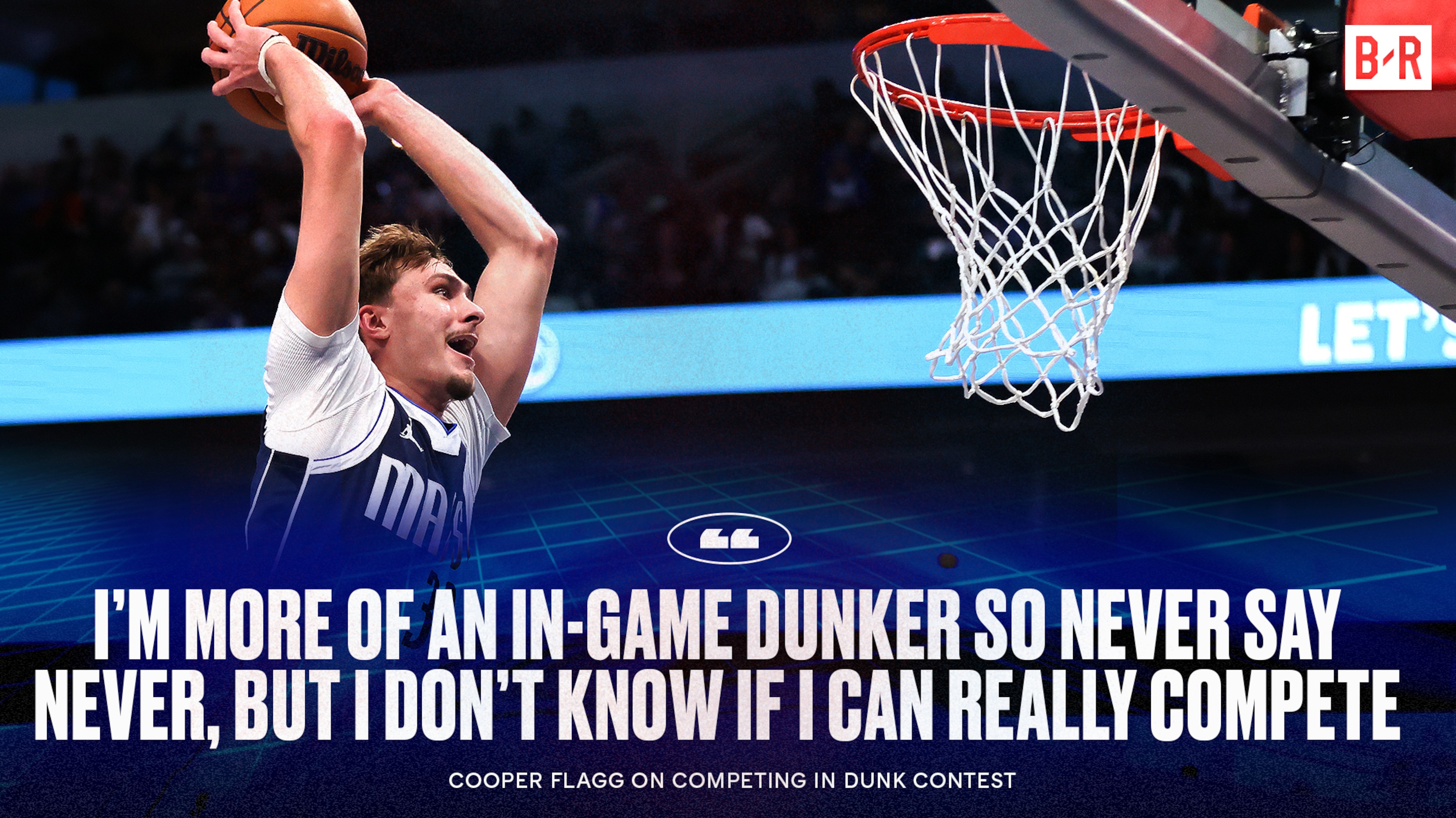 Mavs' Cooper Flagg Discusses Potentially Competing in NBA Dunk Contest