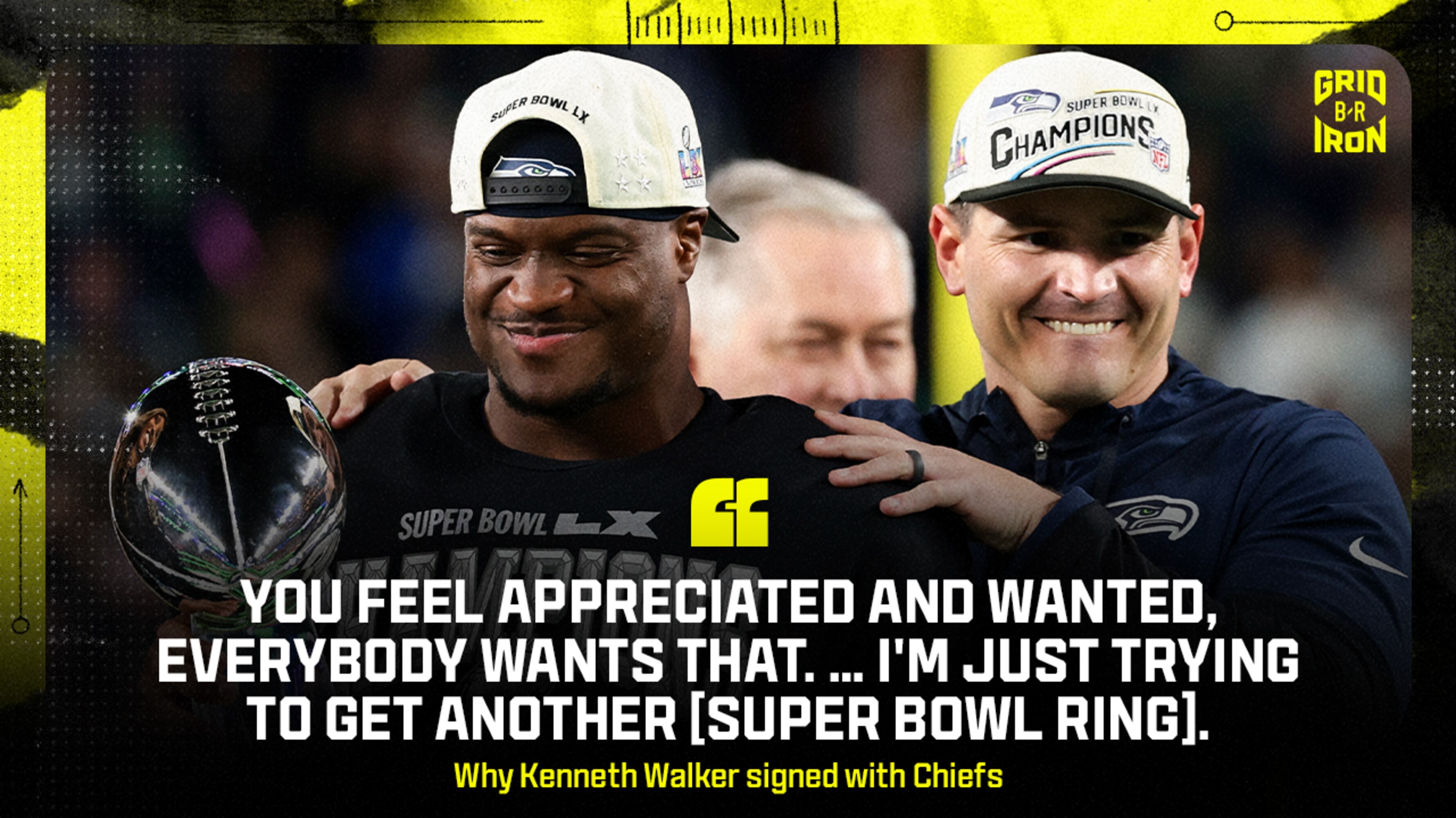Kenneth Walker III Explains Leaving Seahawks for Chiefs Contract ...