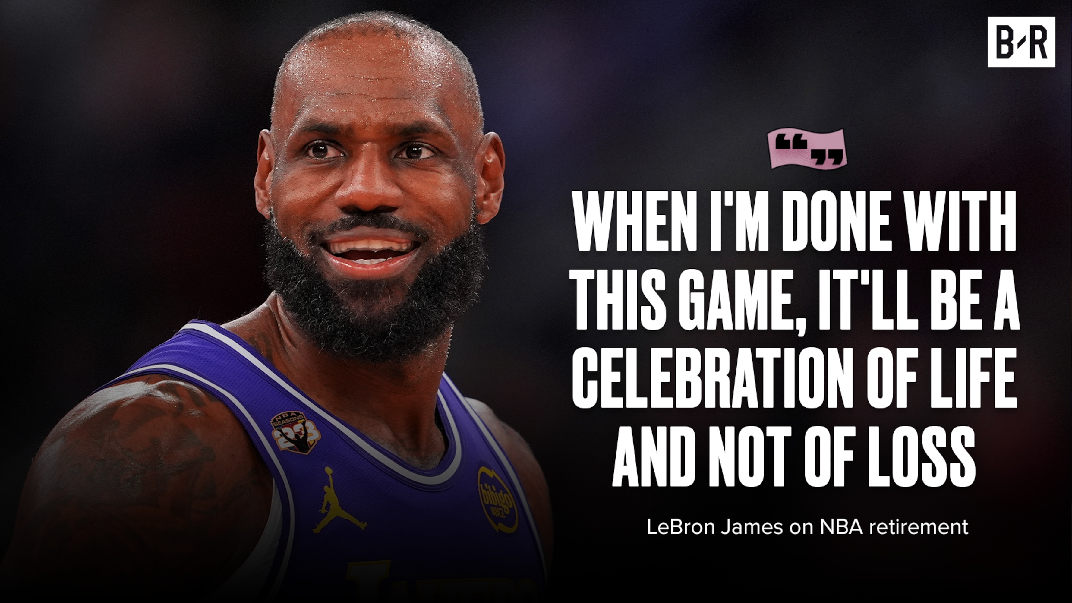 Lakers' LeBron James Says His Future NBA Retirement Will 'Be a ...