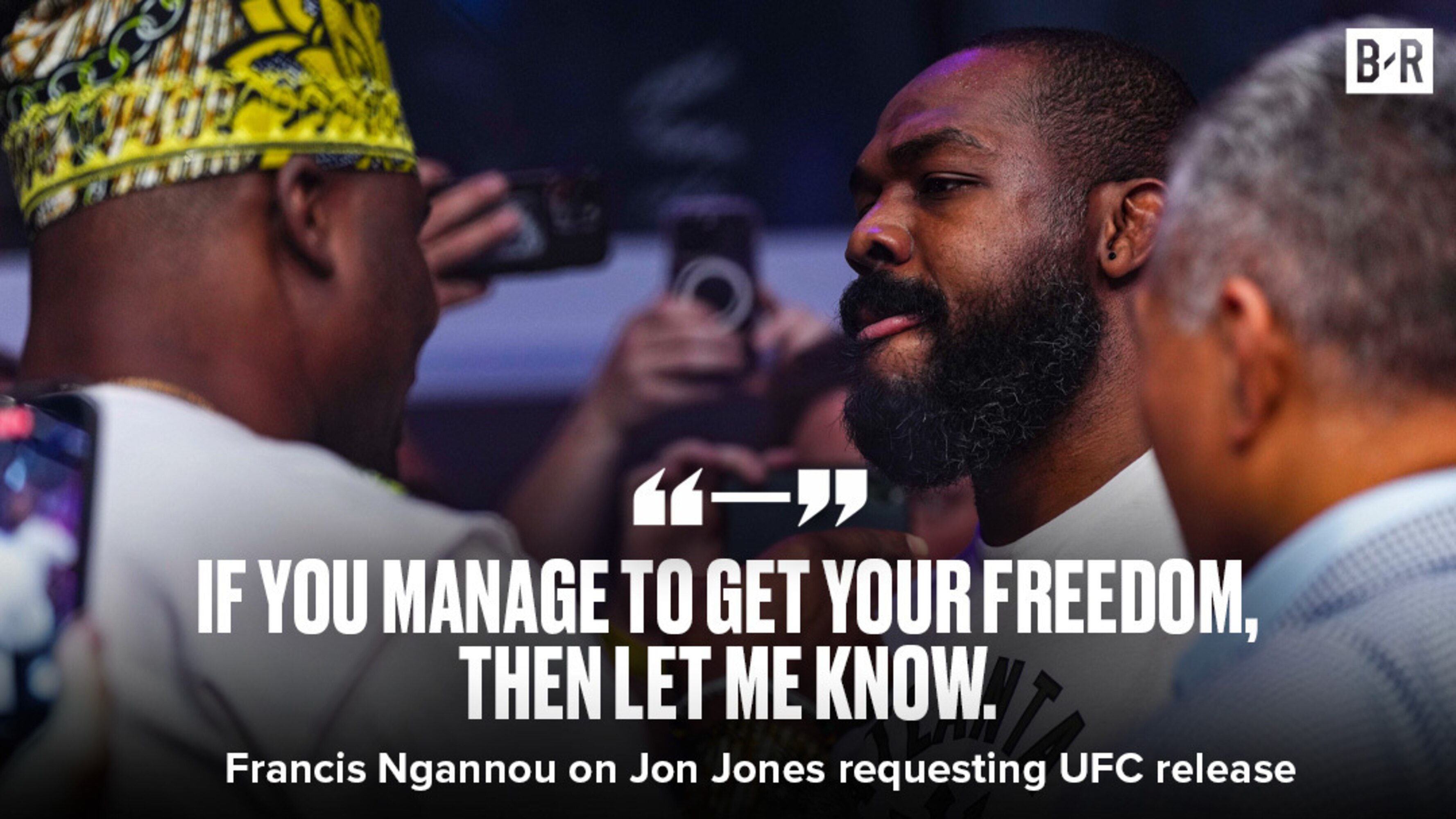 Francis Ngannou Hints at Future Jon Jones Fight, Responds After UFC ...