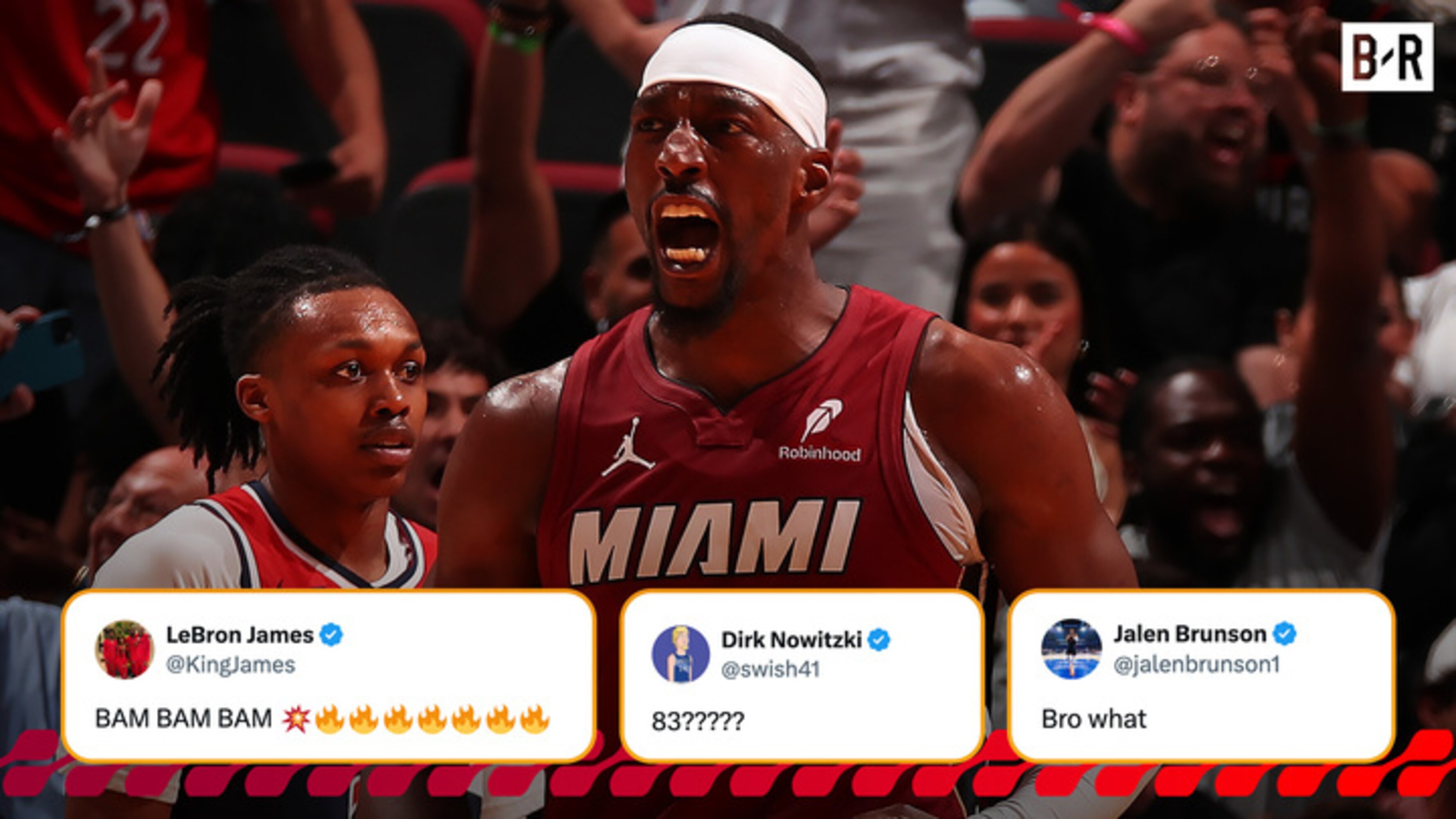 Bam Adebayo Scores 83, Tops Kobe as LeBron, NBA Fans Celebrate Heat ...