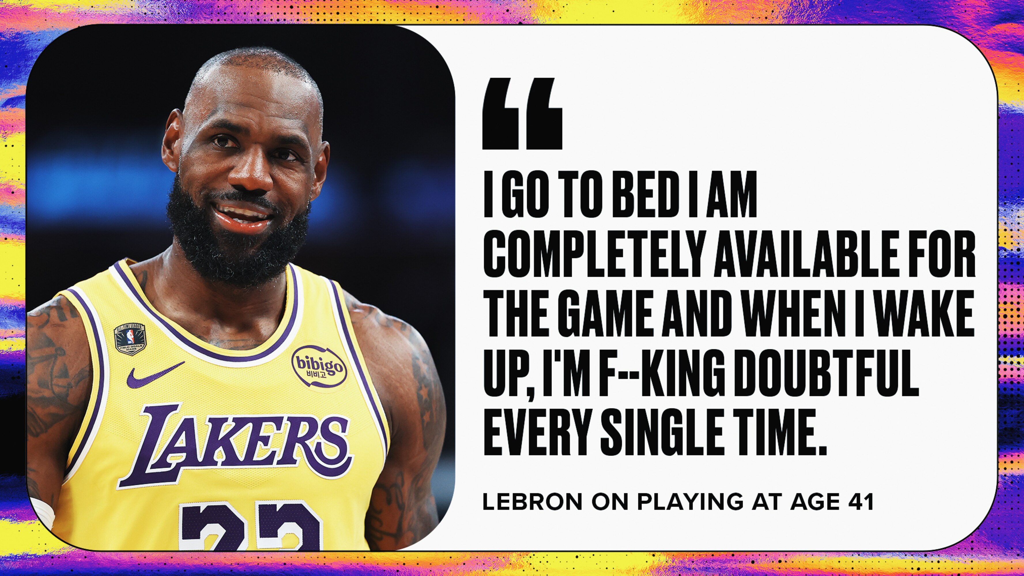 'I Wake Up Doubtful,' Lakers' LeBron James Jokes About Age In Video ...
