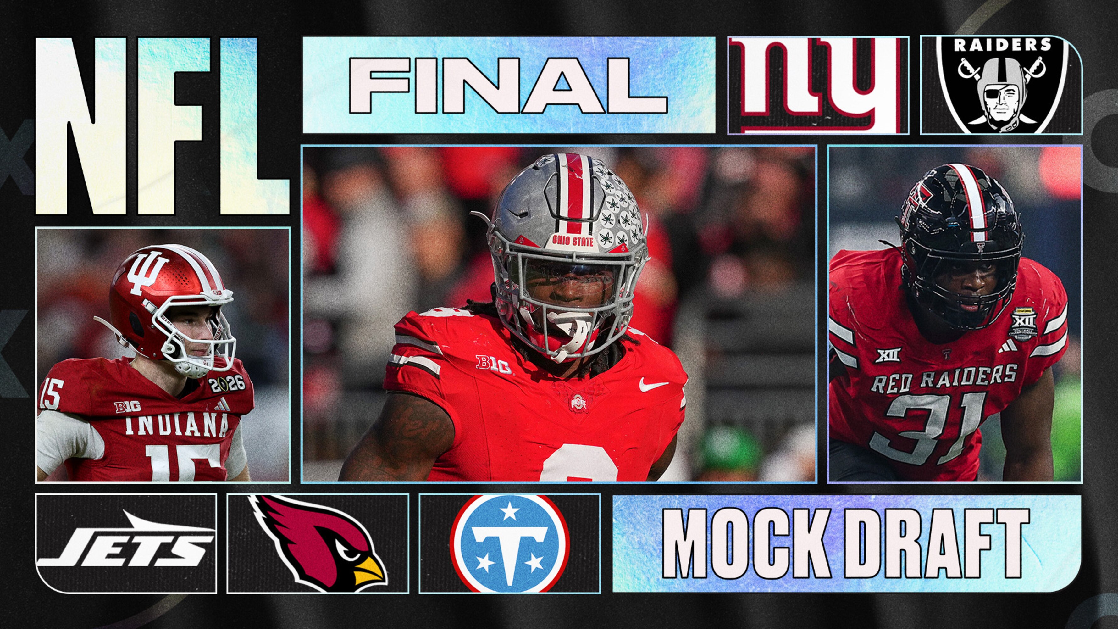 Final B/R NFL Draft Scouting Department 2026 Mock