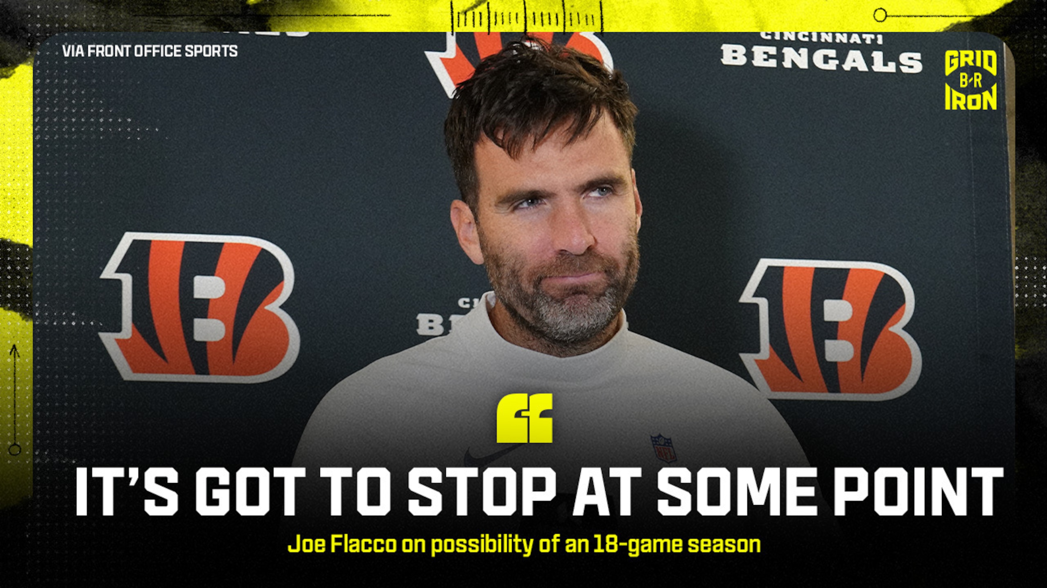 Joe Flacco Calls Out Fears of 18-Game NFL Schedule and Highlights ...