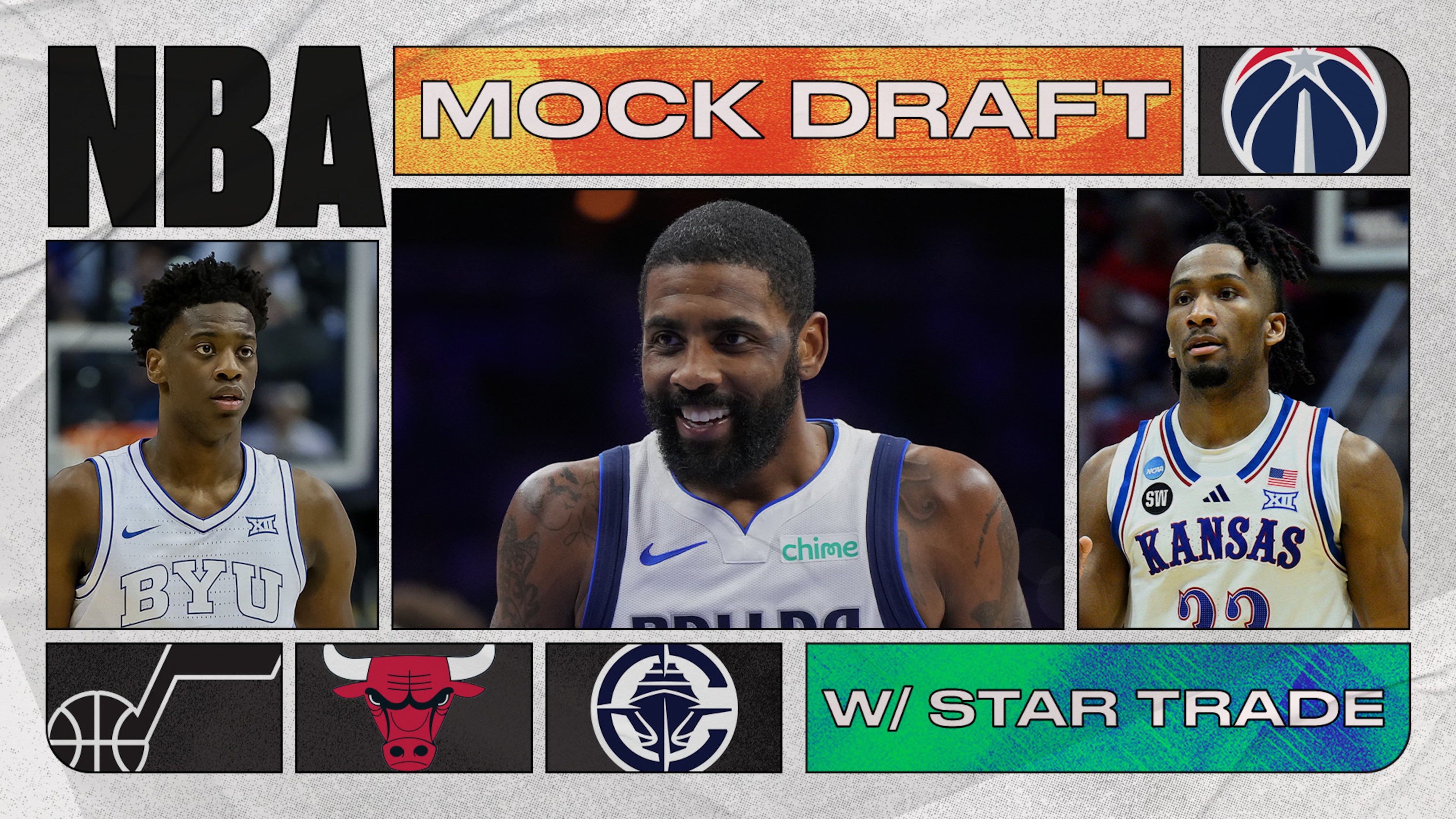 New 2026 NBA Mock Draft with Blockbuster Kyrie Irving Trade Idea