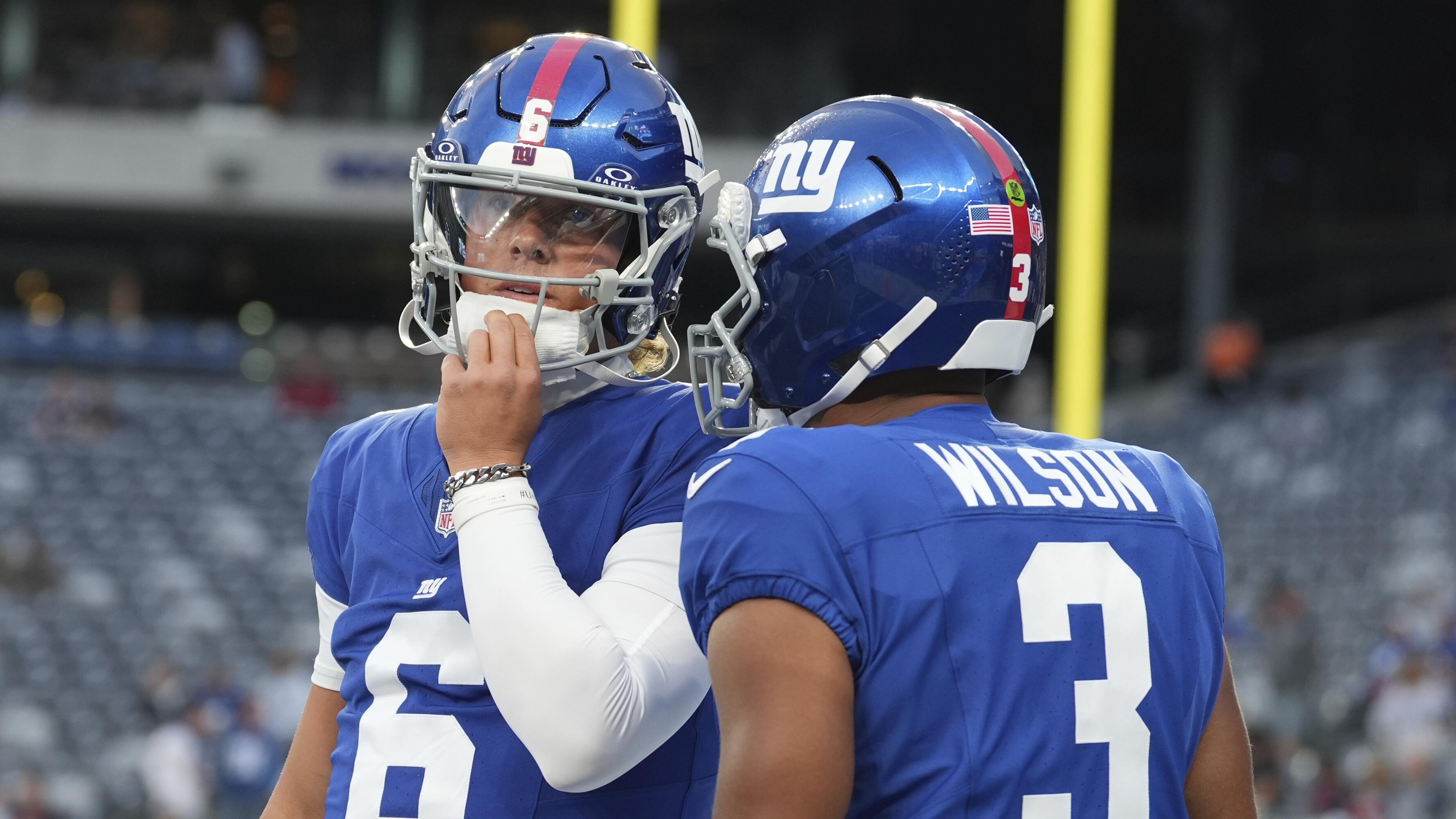 Russell Wilson Says He Doesn't 'Run from Challenges' amid Jaxson Dart ...